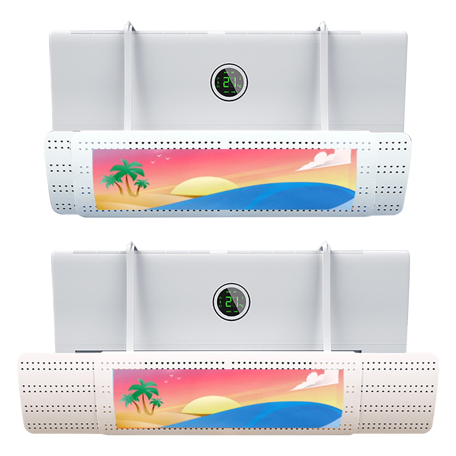 Vrorvz Universal Windproof Air Conditioner Baffle Wall mounted ...