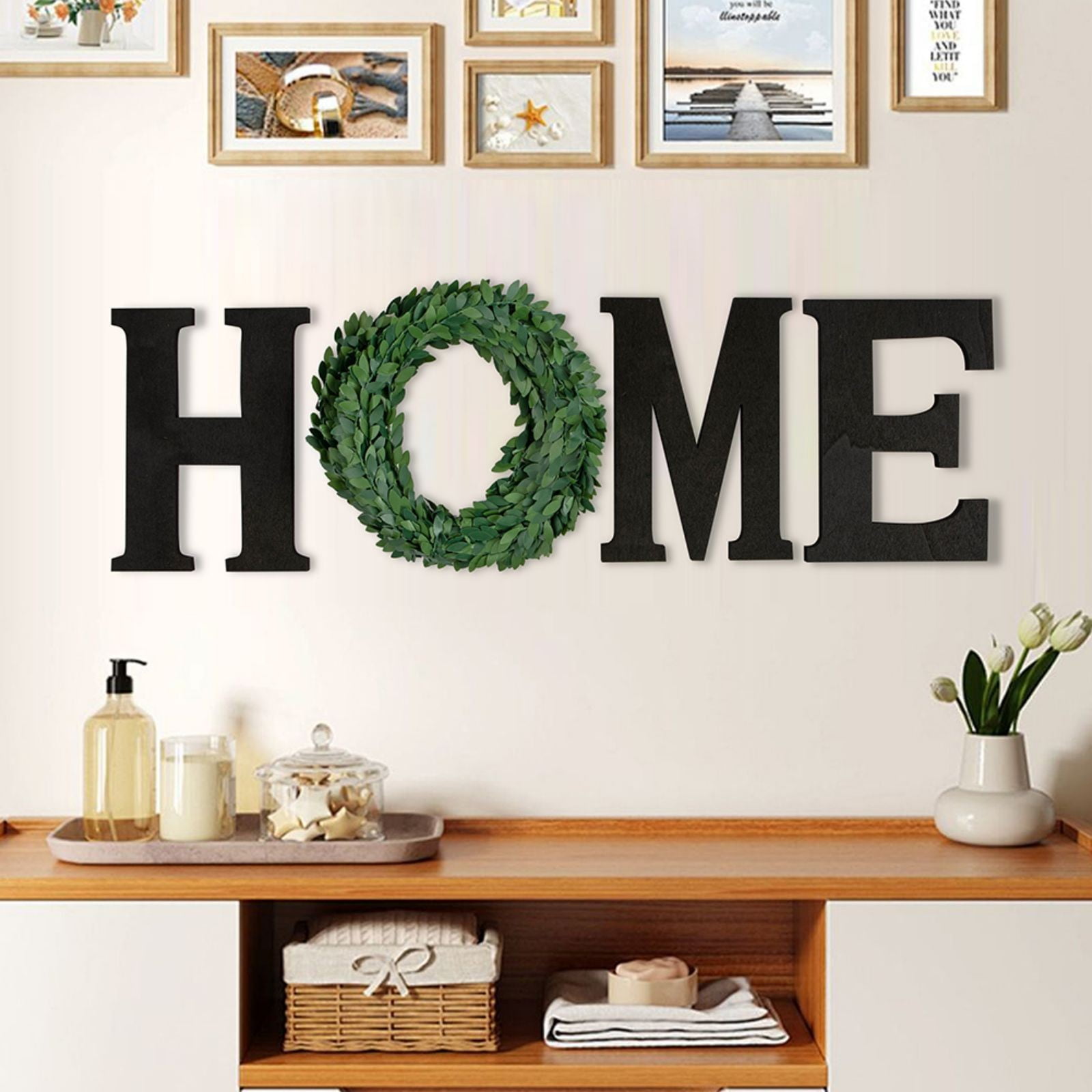 Vrorvz Versatile Home Wall Decoration Set Easy Installation Materials ...