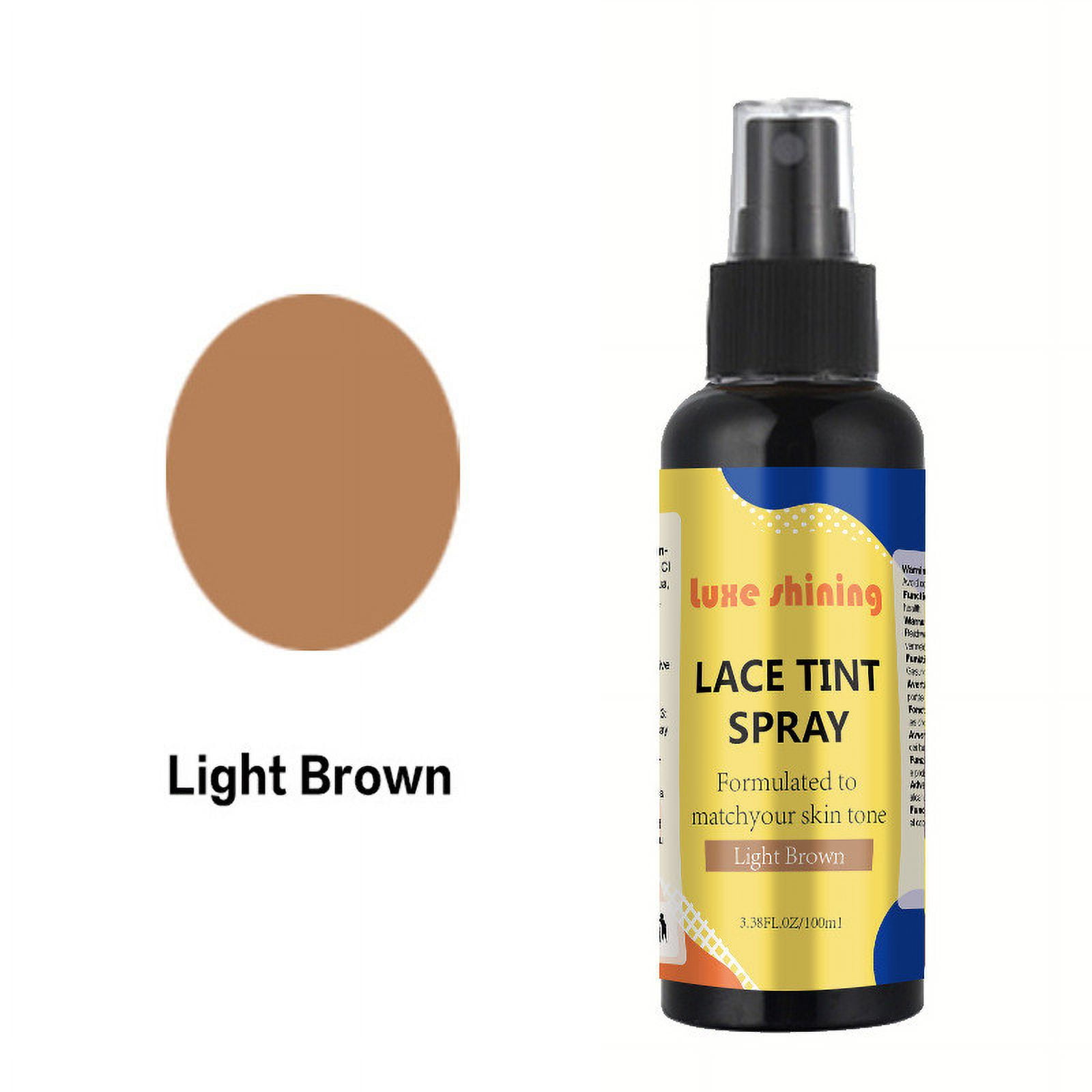 Vrorvz Versatile Lace Tint Spray Dyeing Tone Aerosol 100ml Enhances ...