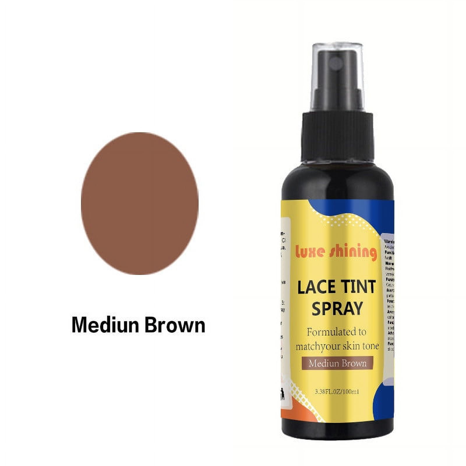 Vrorvz Versatile Lace Tint Spray Dyeing Tone Aerosol 100ml Enhances ...