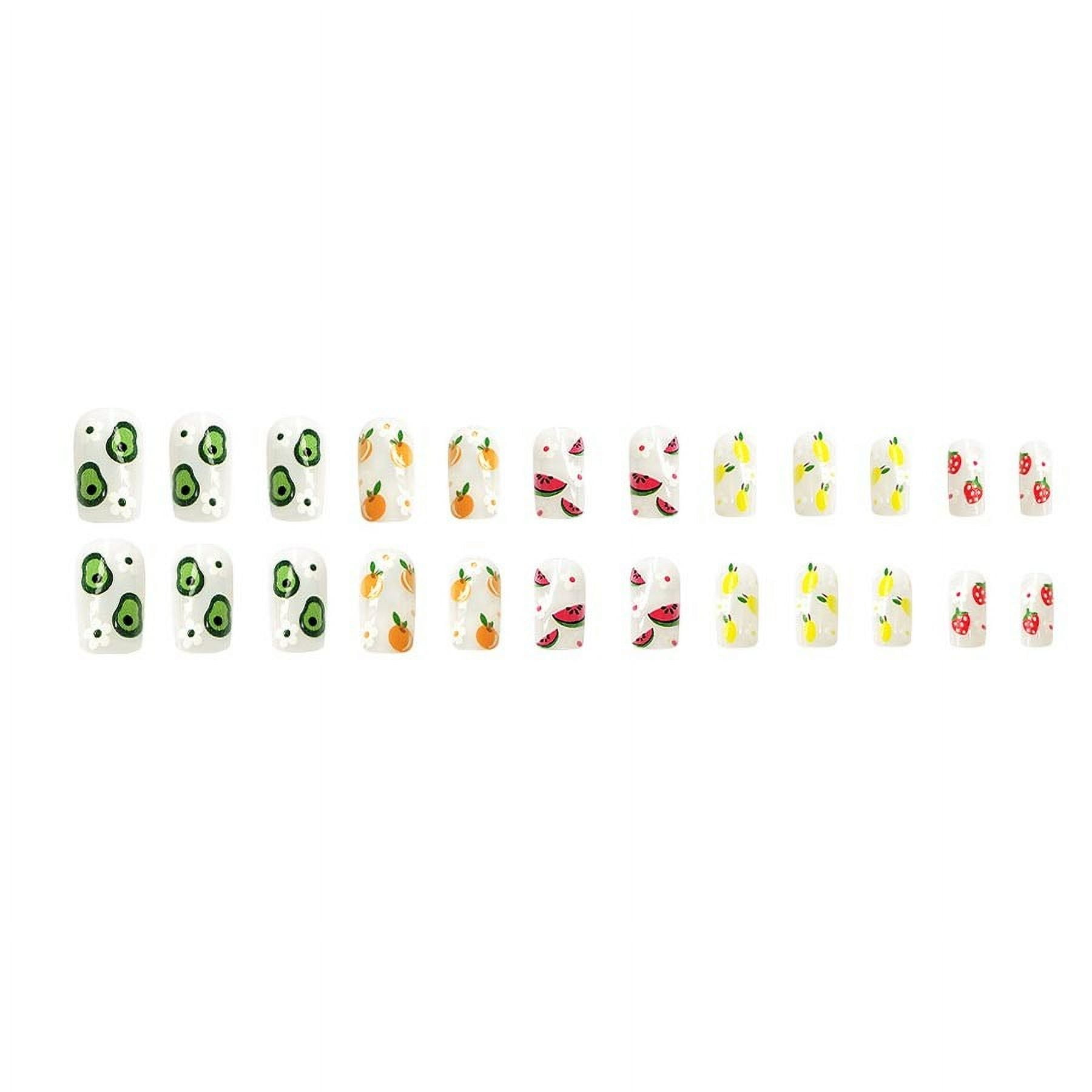 Vrorvz Versatile Nail Art Kit with 12 Sizes Easy Application Strong ...