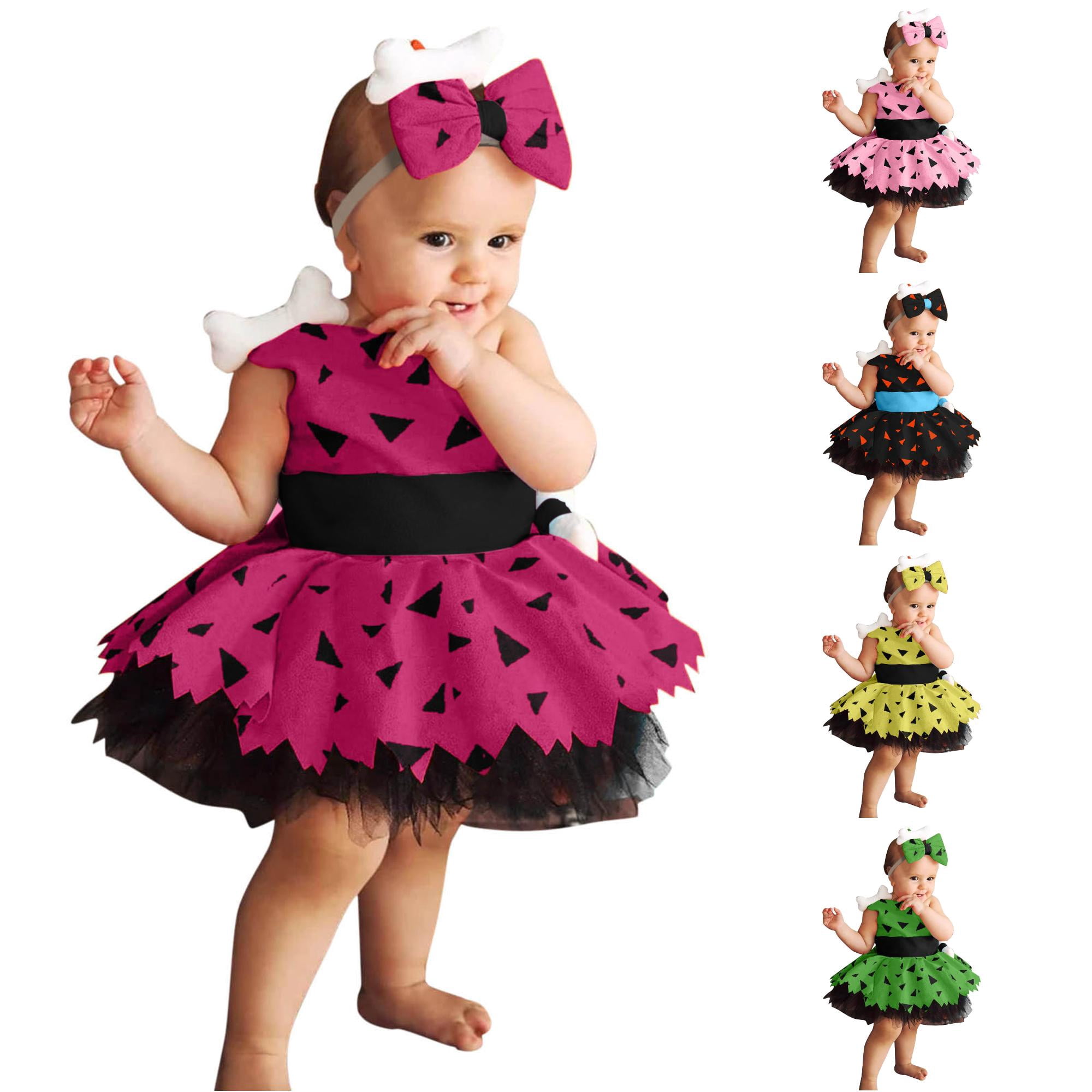 Vrotazzy Toddler Kids Caveman Girls Halloween Dog Bones Historical ...