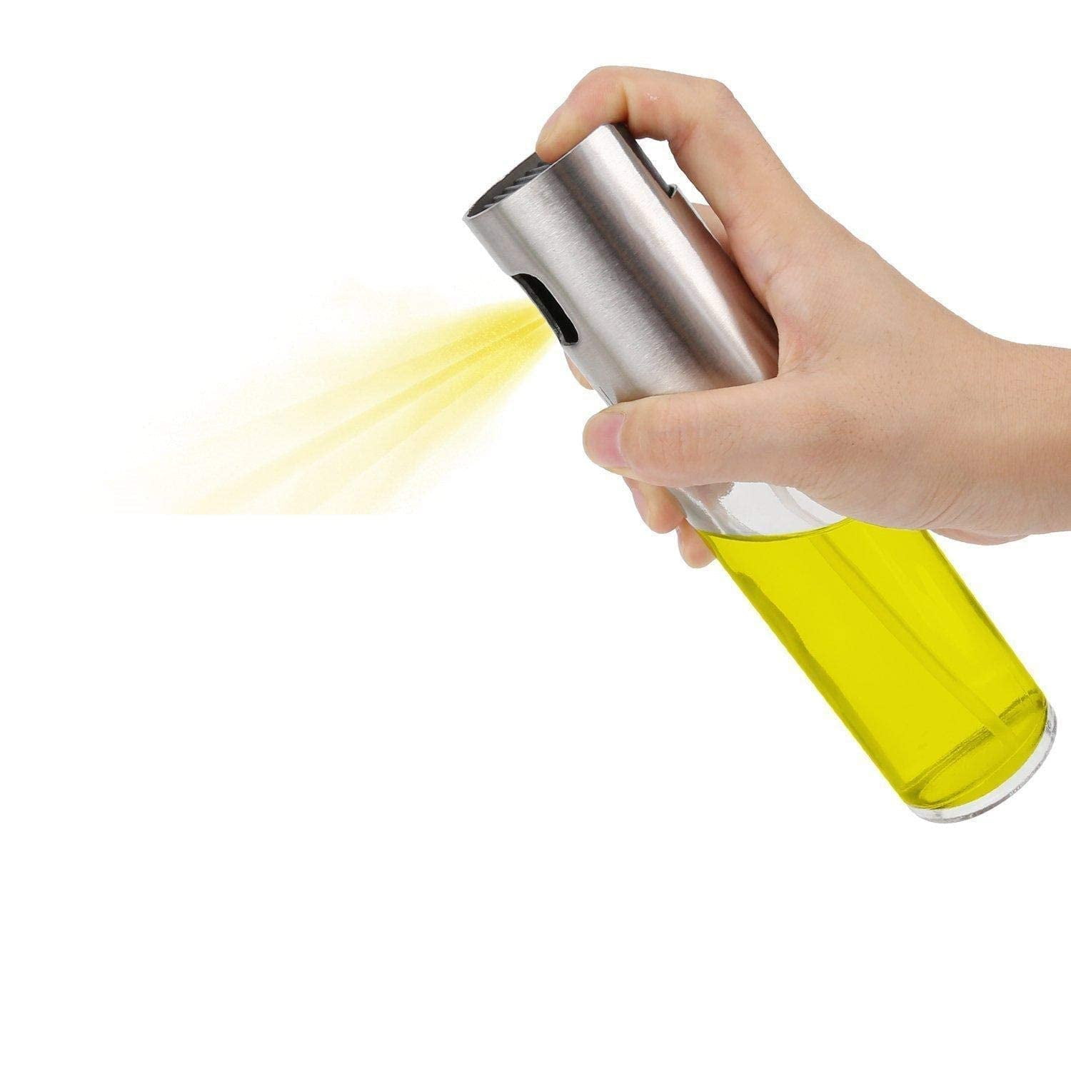 Vrozty FoodGrade Glass Oil Spray Mister Bottle Olive Oil Graduated ...