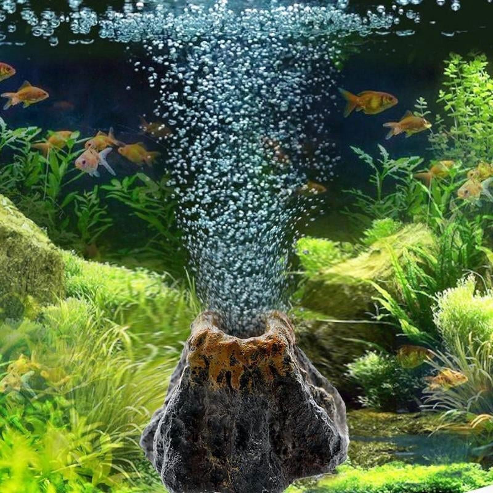 Vruelia Aquarium Volcano Shape Air Bubble Stone Oxygen Pump Plate ...