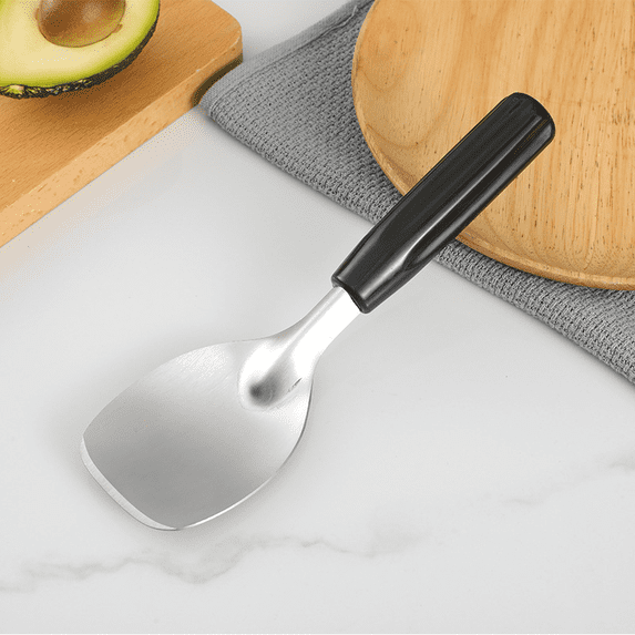 Vruelia Stainless Steel Ice Cream Scoop - Flat Ice Cream Spade - Ideal ...