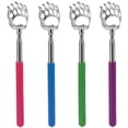 Vruelia Telescoping Back Scratcher, 4-Pack Extendable Portable Bear ...