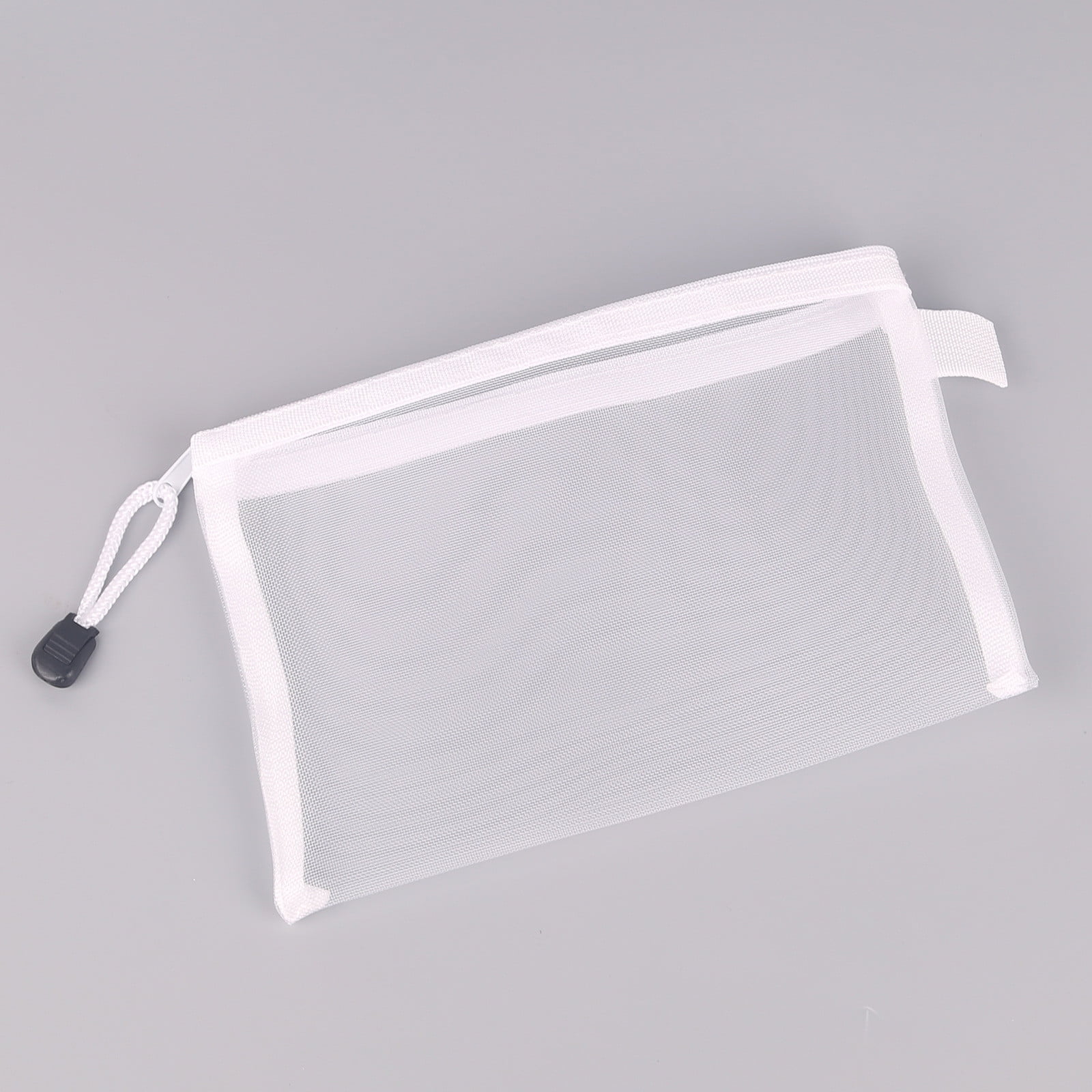 Vrvttad Transparent Nylon Mesh Zipper Bags Quicks Find Storage Solution ...