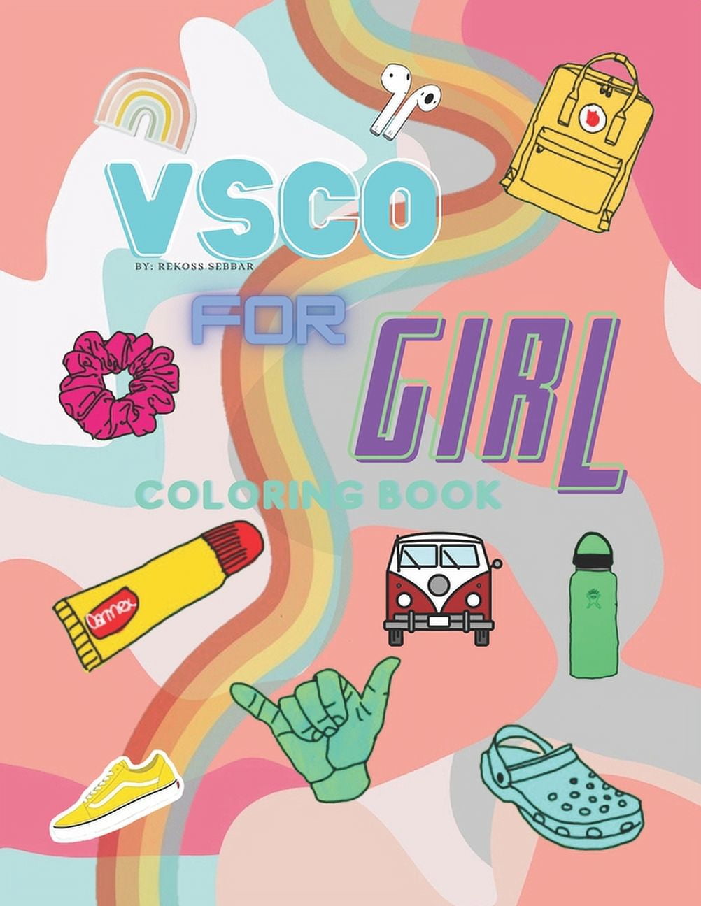 Vsco for girl coloring book : The vsco activity book for pretty girls ...
