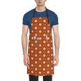 Vsdgher 60s and 70s Aesthetic Waterproof Apron with 2 Pockets Kitchen ...