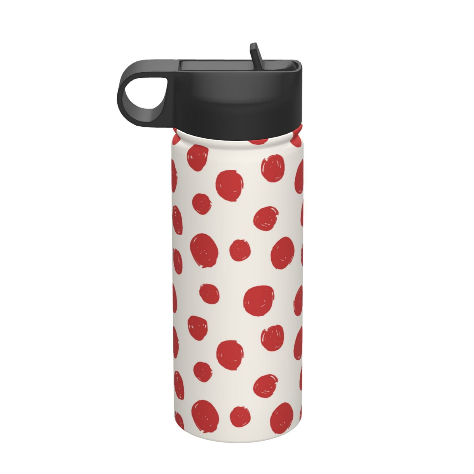 Vsdgher Abstract Red Polka Dot for Insulated Stainless Steel Water ...