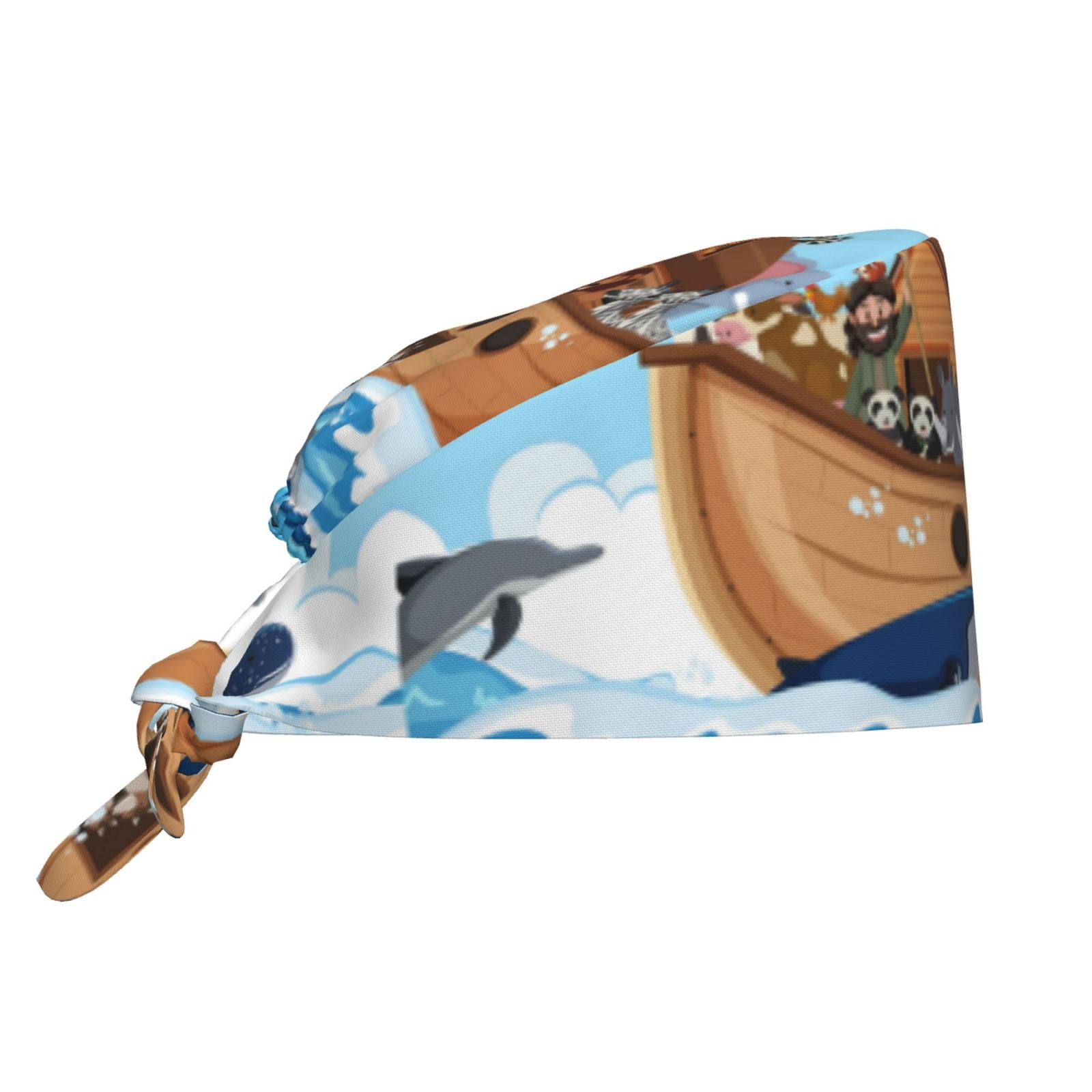 Vsdgher Animals on Noah's Ark Men Women Adjustable Cap Working Hat Tie ...