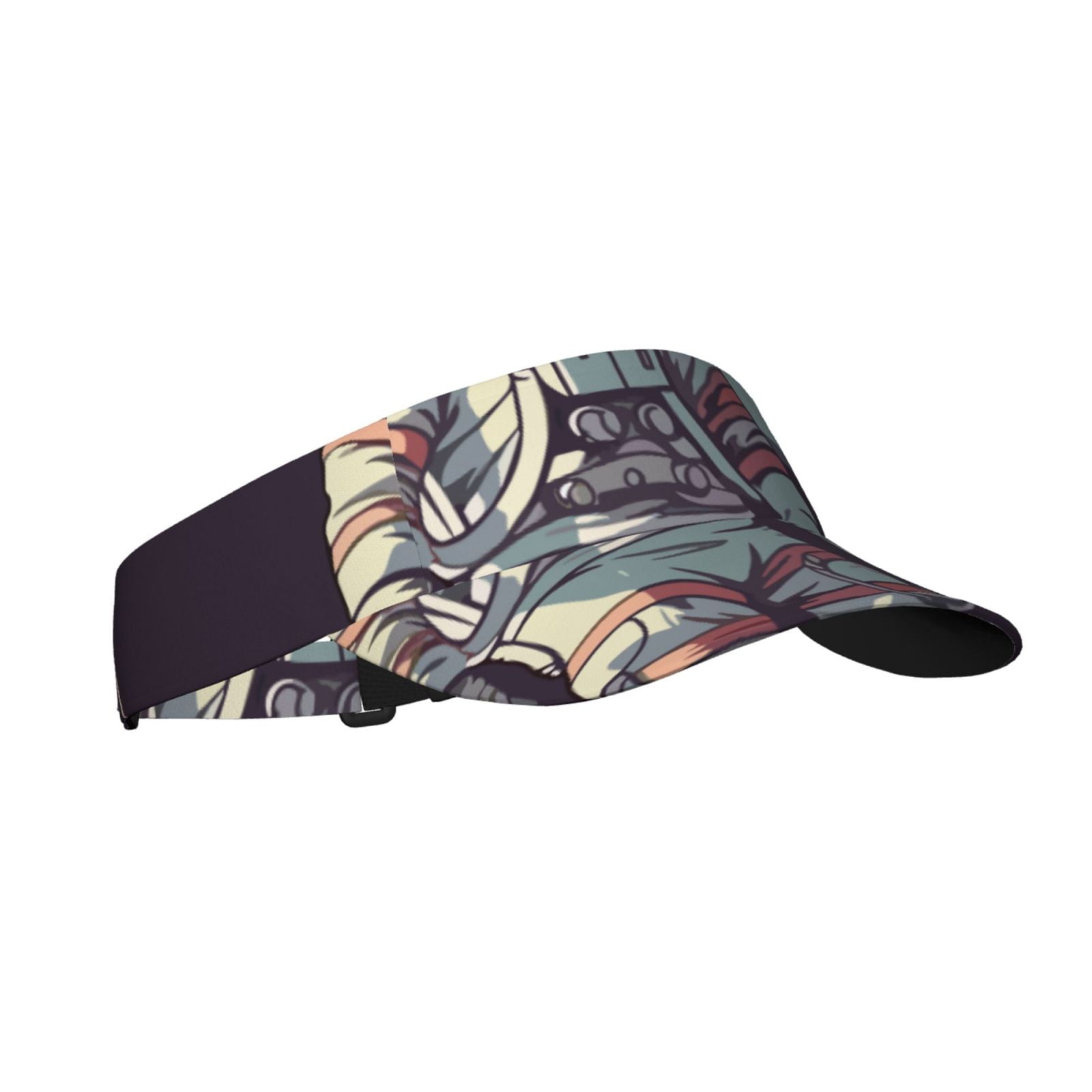 Vsdgher Astronaut With American Flag Print Adult Sunscreen Visor Cap,1 Piece of Sport Sun Visor ...