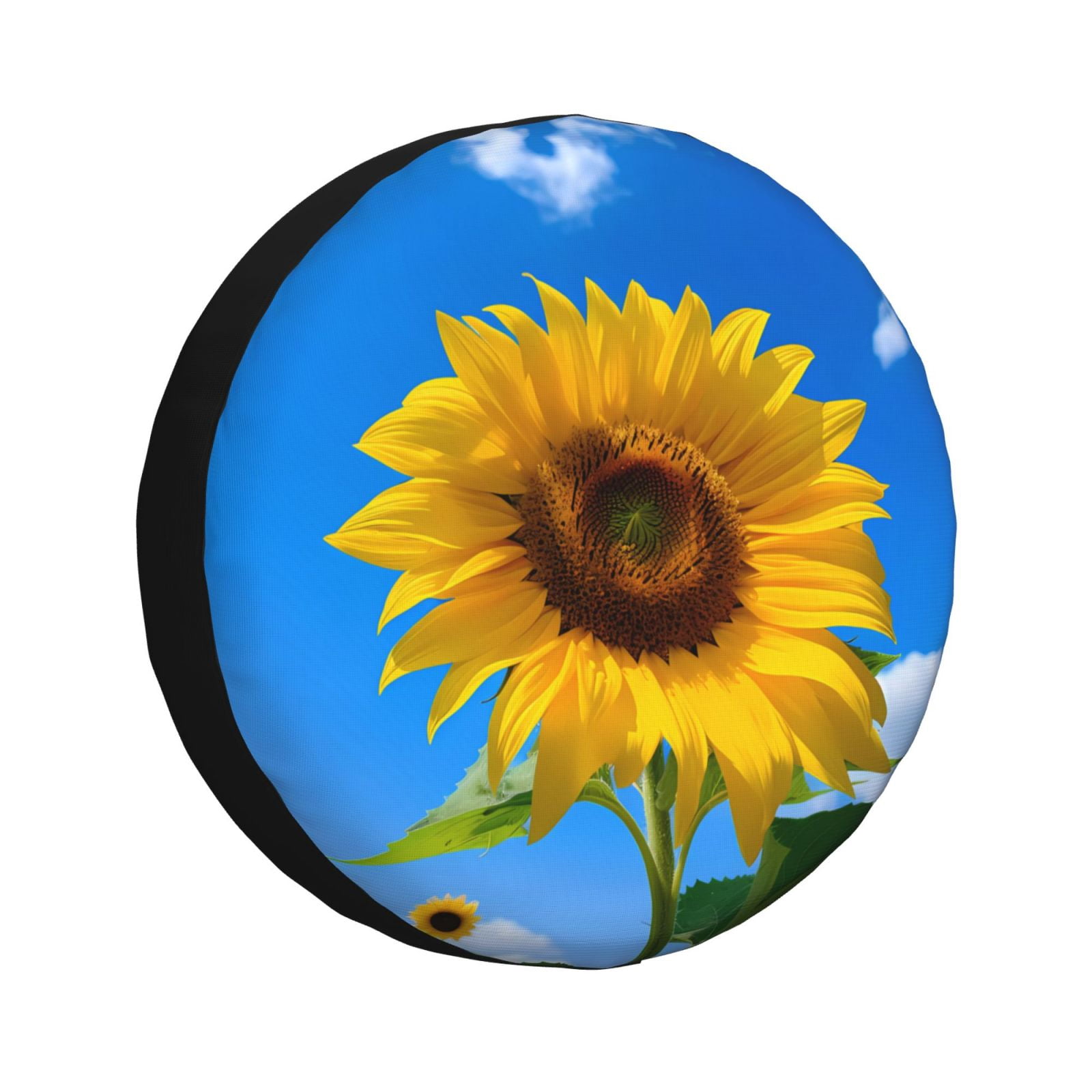 Vsdgher Blue Sky Sunflower for Spare Tire Cover, Tire Wheel Protector ...