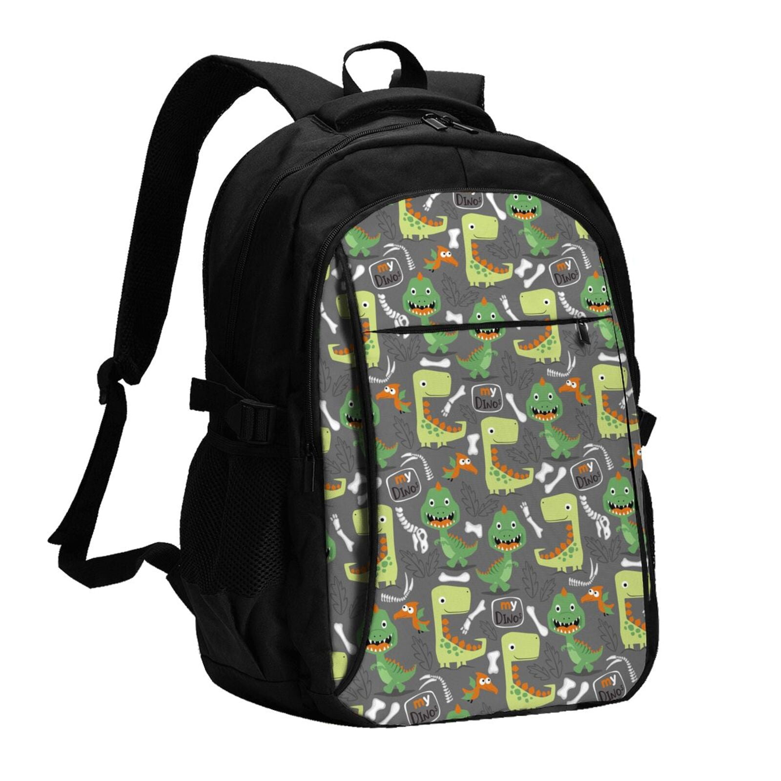 Vsdgher Cartoon Dinosaurs (2) Print Travel Laptop Backpack, Laptops ...