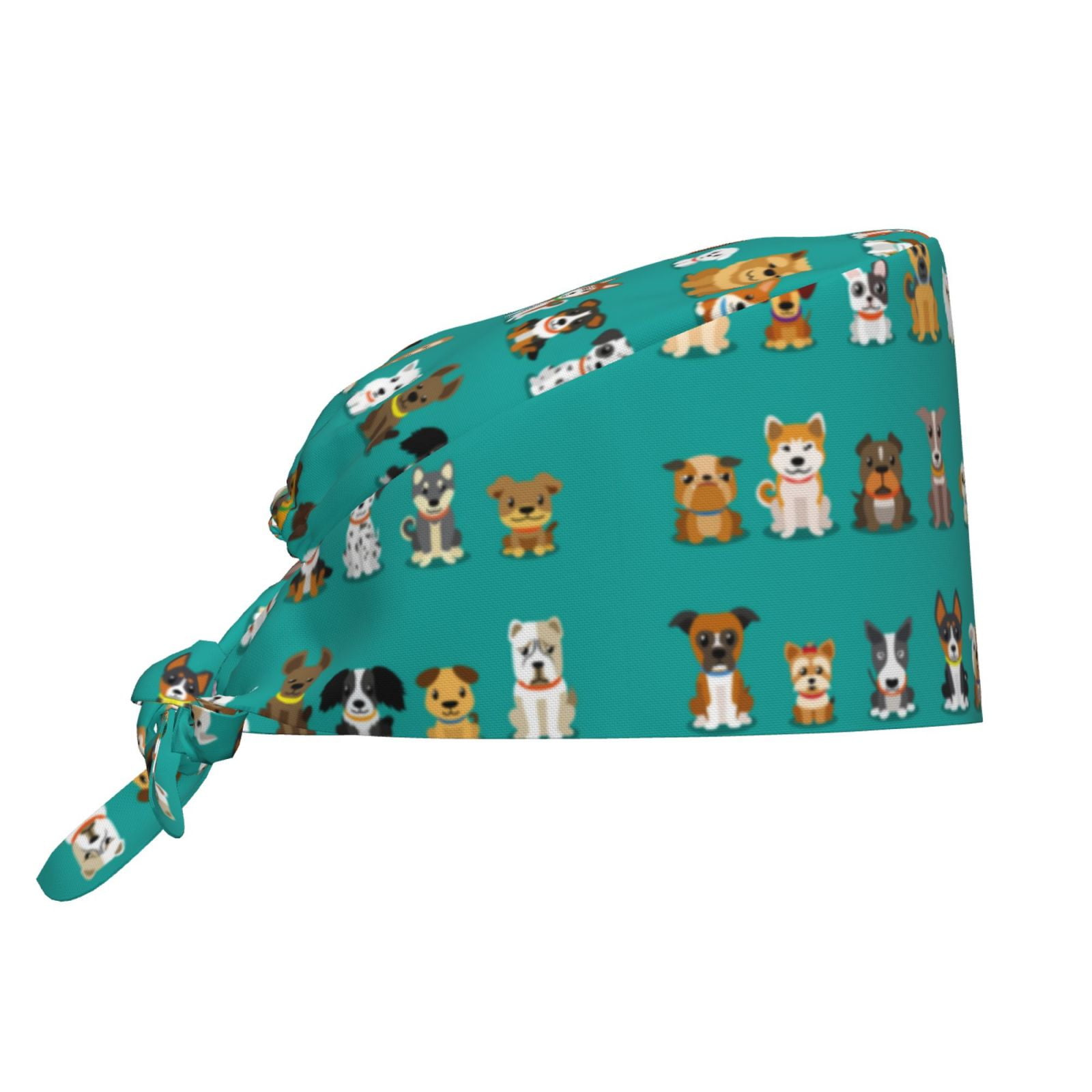 Vsdgher Cartoon Dogs Men Women Adjustable Cap Working Hat Tie Back Cap ...
