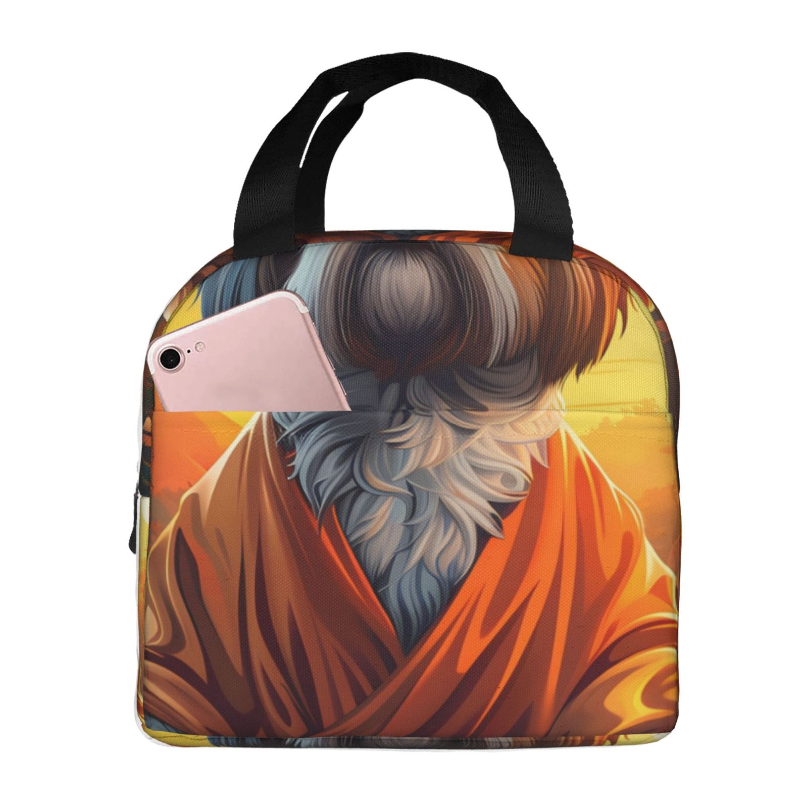 Vsdgher Cartoon Puppy Sunset Lunch Bag, Lunch Box for Women Adult Men ...