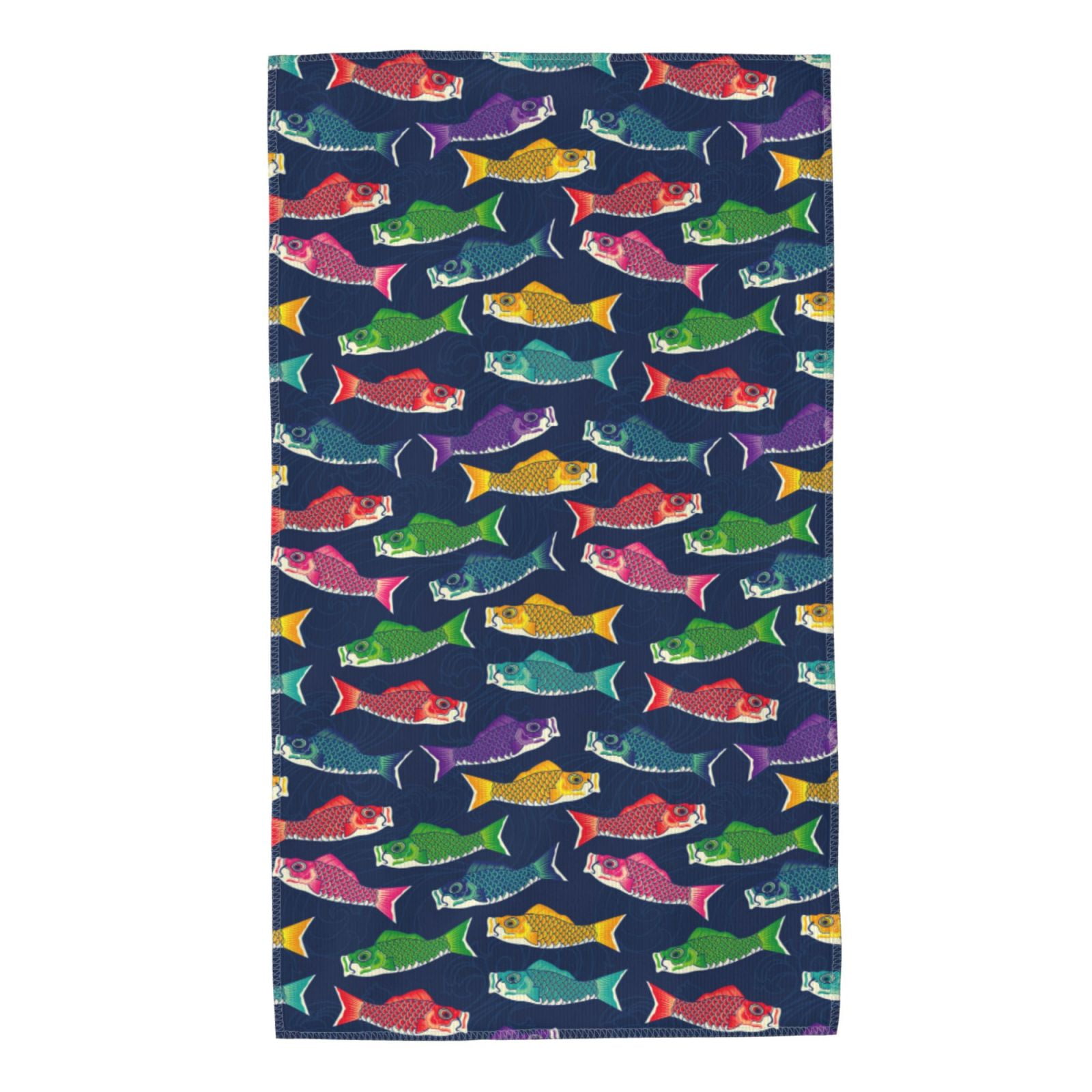 Vsdgher Colorful Carp Streamer 1 1 Pack Premium Hand Towels Set, (16 x ...