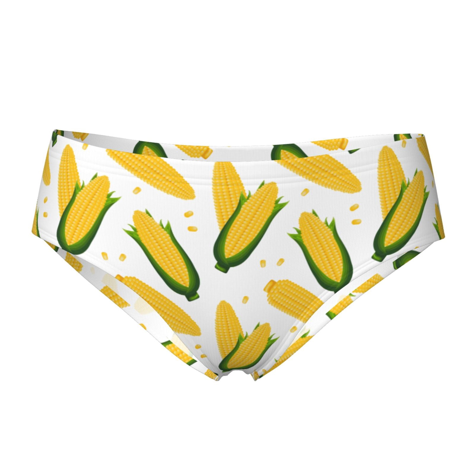Vsdgher Corn On The Cob Pattern Women's Underwear Low Waisted Full ...