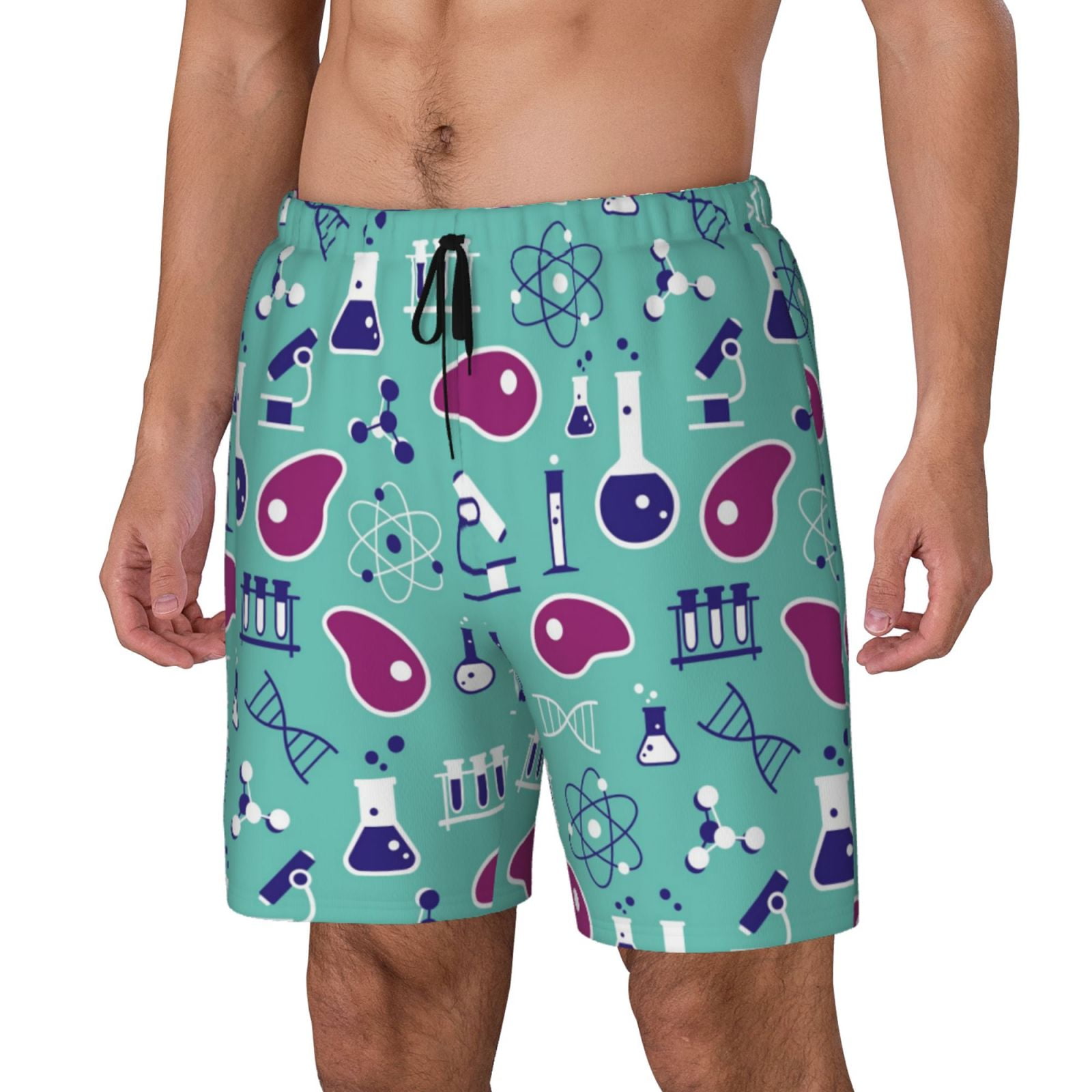 Vsdgher Cultured Meat Science for Mens Swim Trunks with Compression ...