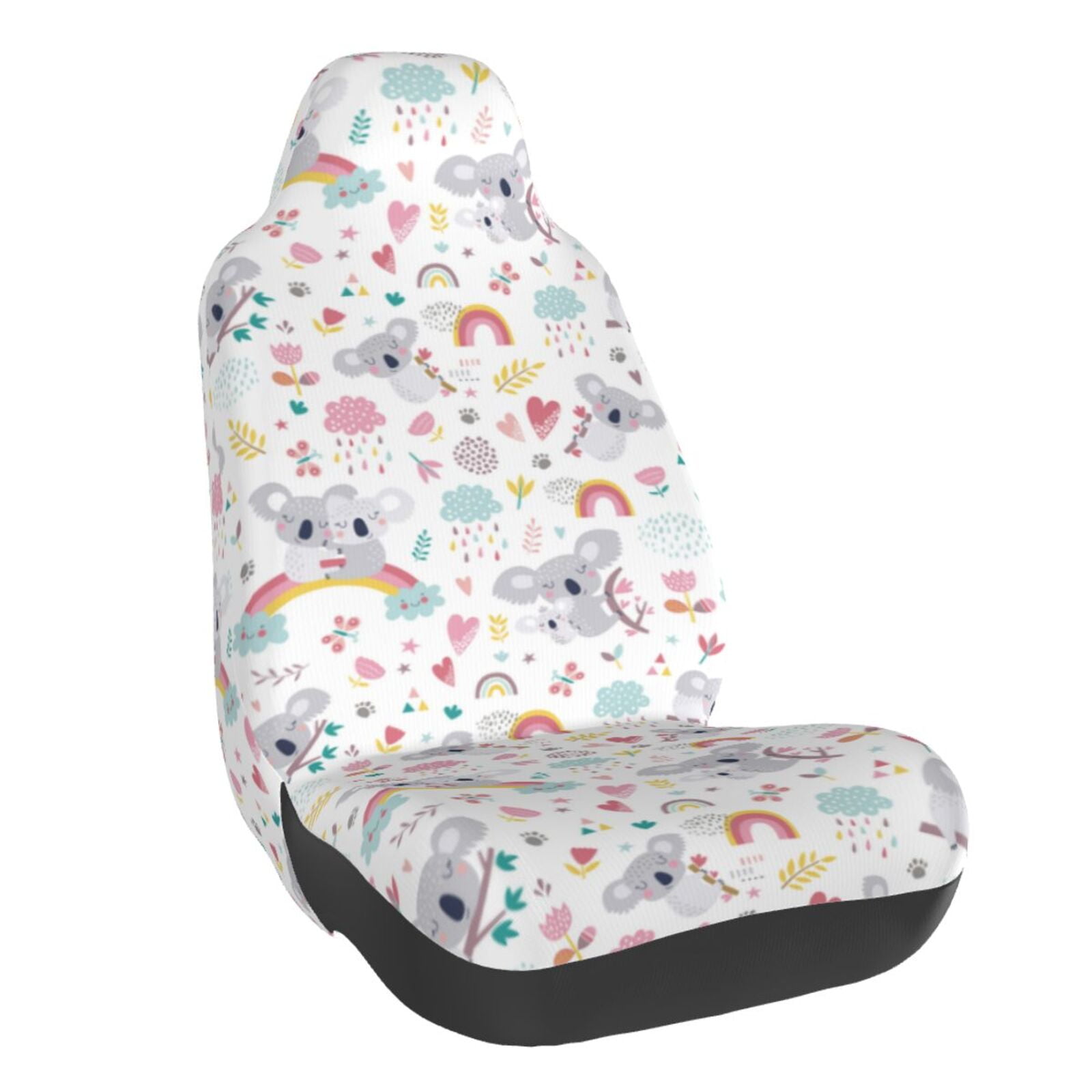 Vsdgher Cute Koala for Automotive Seat Covers for Cars Trucks and SUVs ...