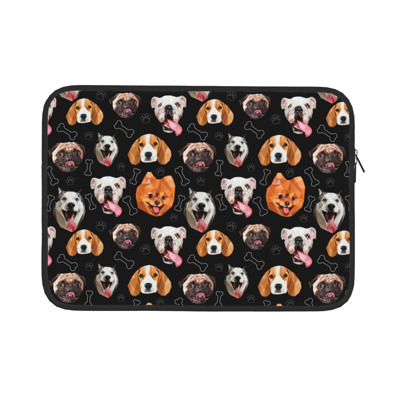 Vsdgher Different Breeds Of Dogs Laptop Sleeve Water-Resistant ...