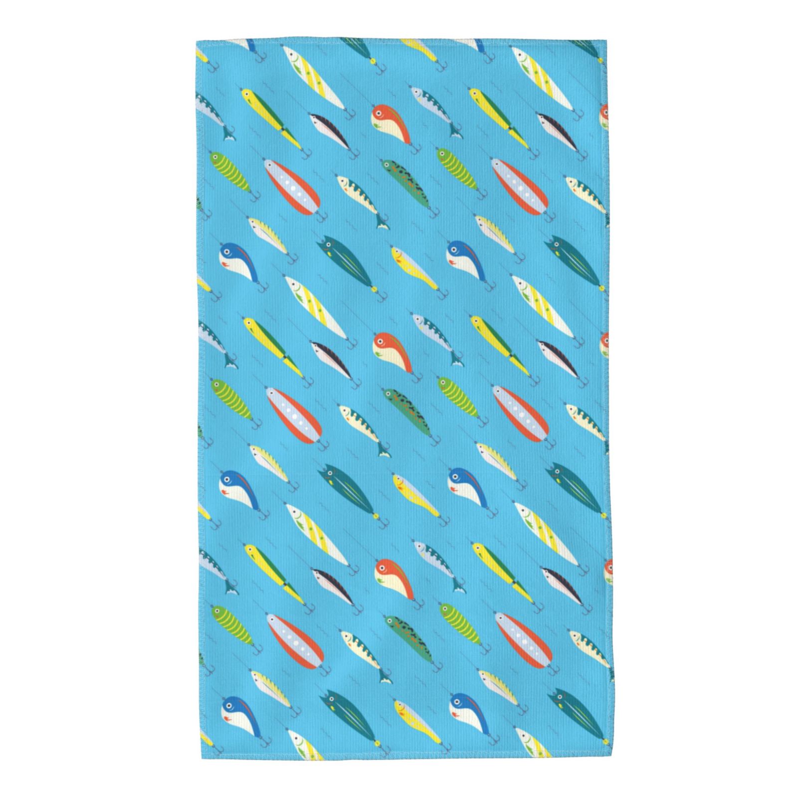 Vsdgher Different Color Fishing Bait 1 Pack Premium Hand Towels Set ...