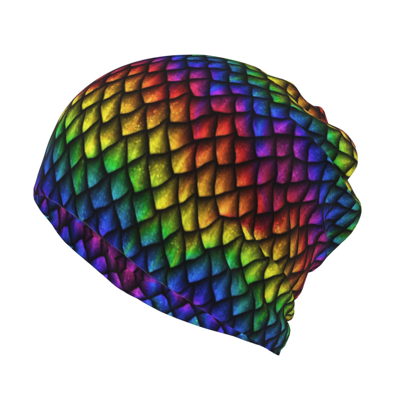 Vsdgher Dragon Scales Slouchy Beanie Hat for Men/Women, Skull Cap Chemo ...