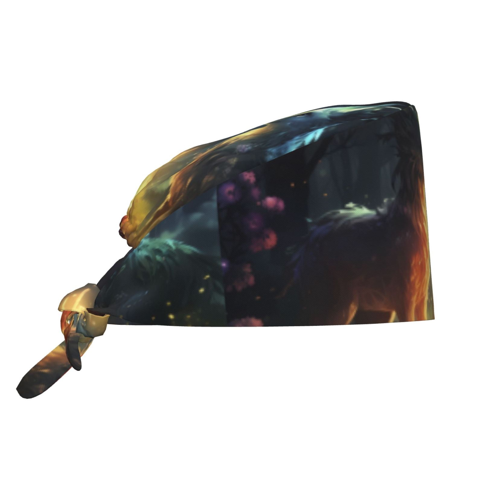 Vsdgher Firefly Forest Fox Men Women Adjustable Cap Working Hat Tie ...