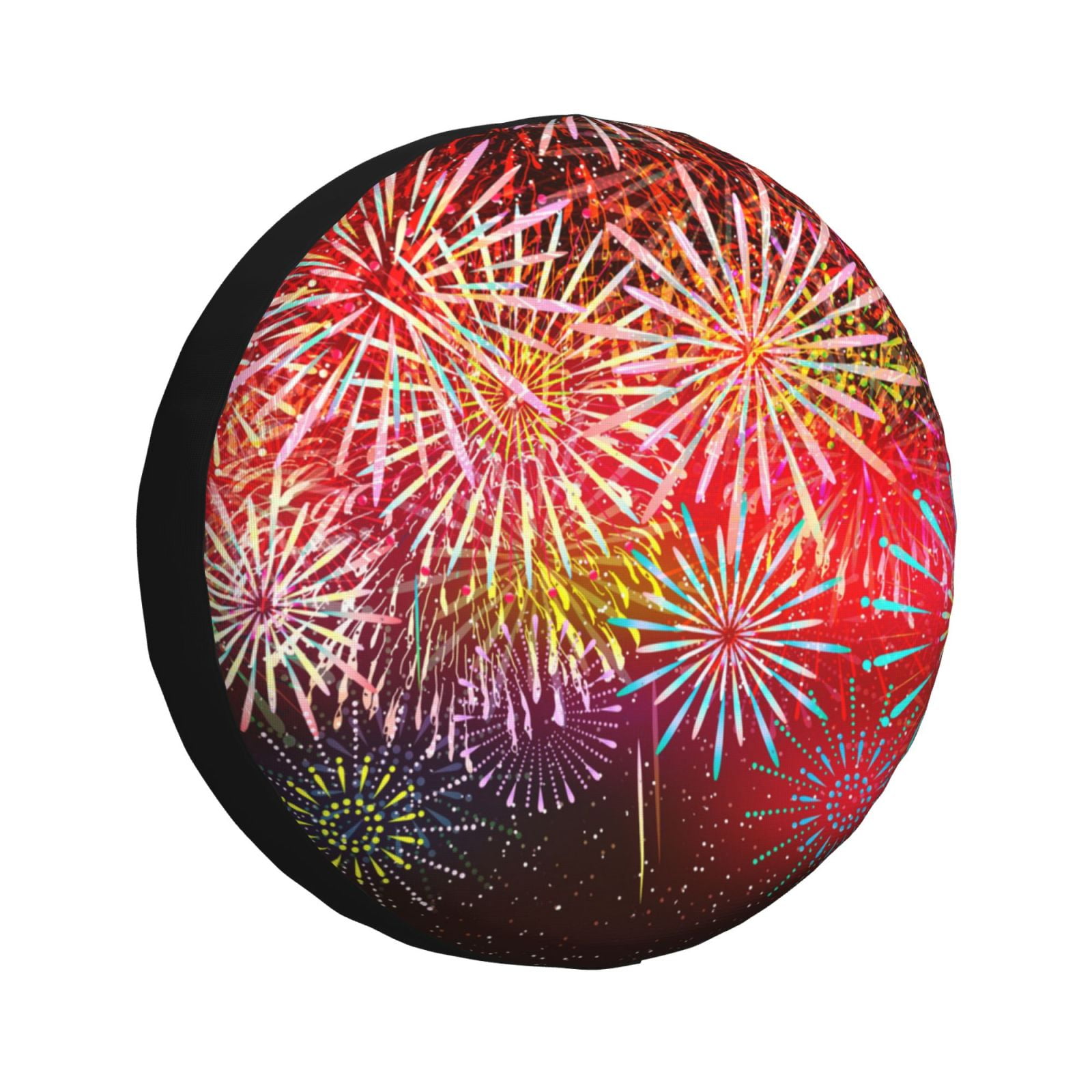 Vsdgher Fireworks for Spare Tire Cover, Tire Wheel Protector Wheel ...