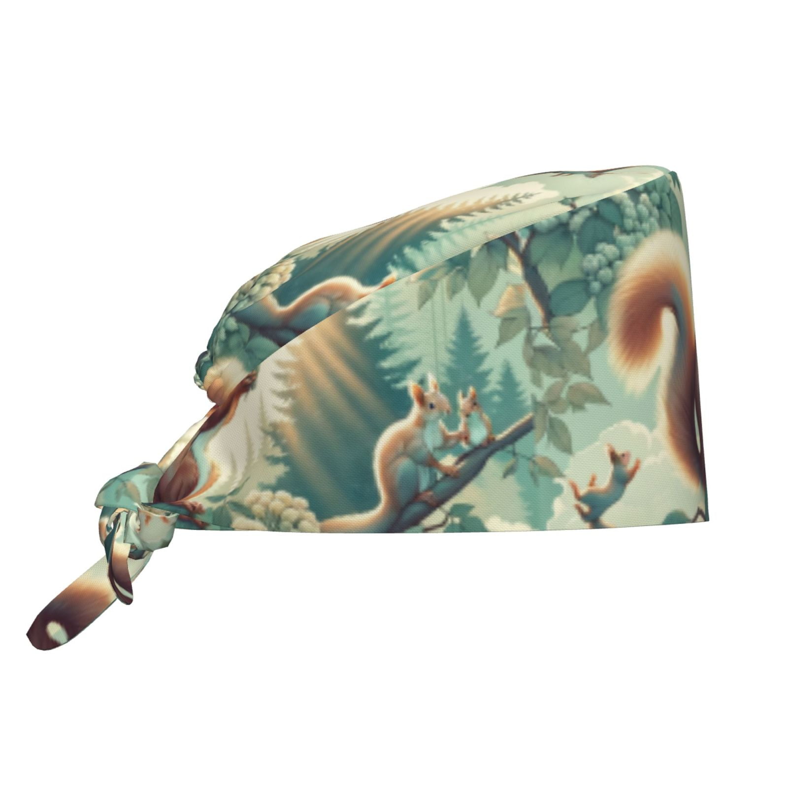Vsdgher Forest squirrel surreal Men Women Adjustable Cap Working Hat ...
