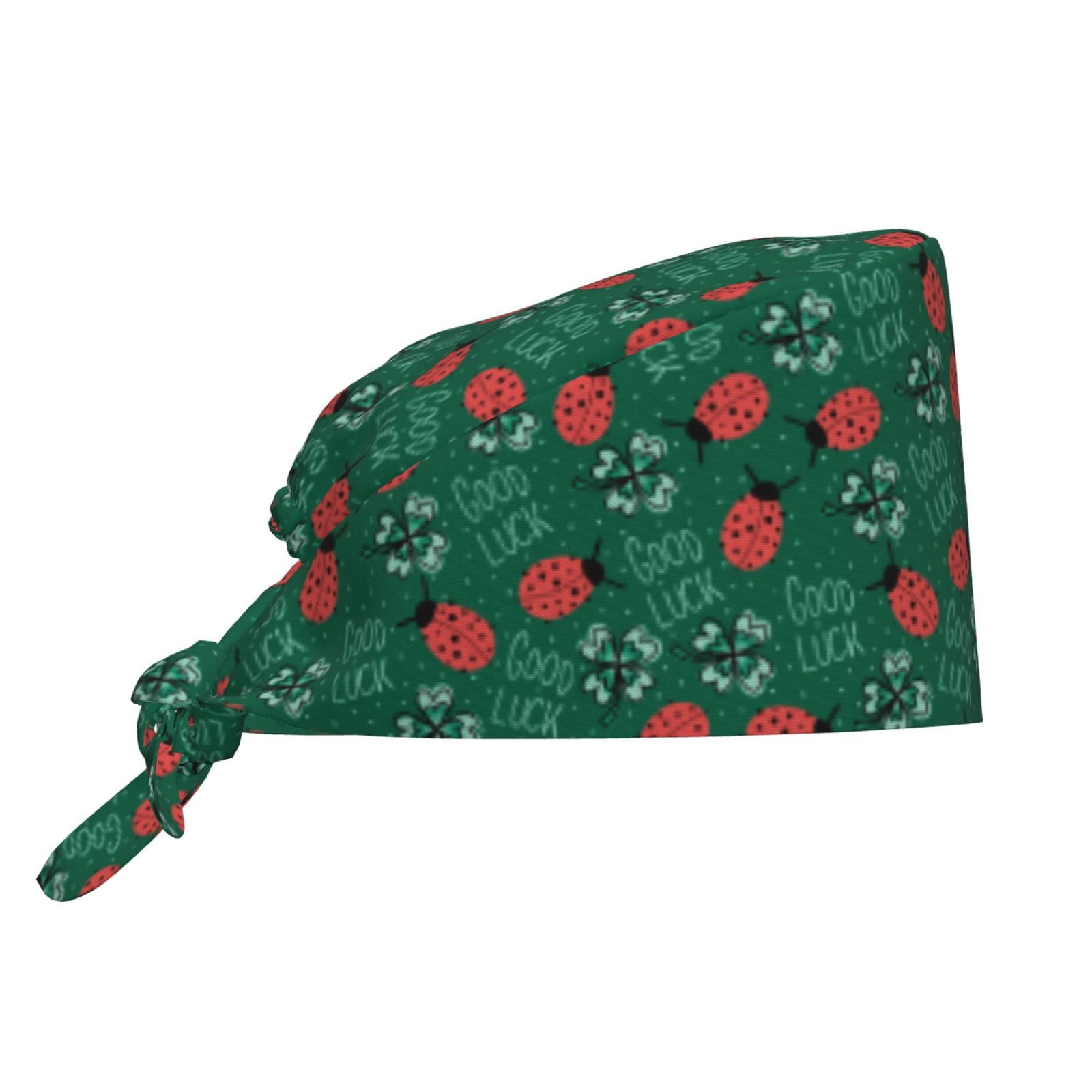 Vsdgher Good Luck Ladybug Men Women Adjustable Cap Working Hat Tie Back ...