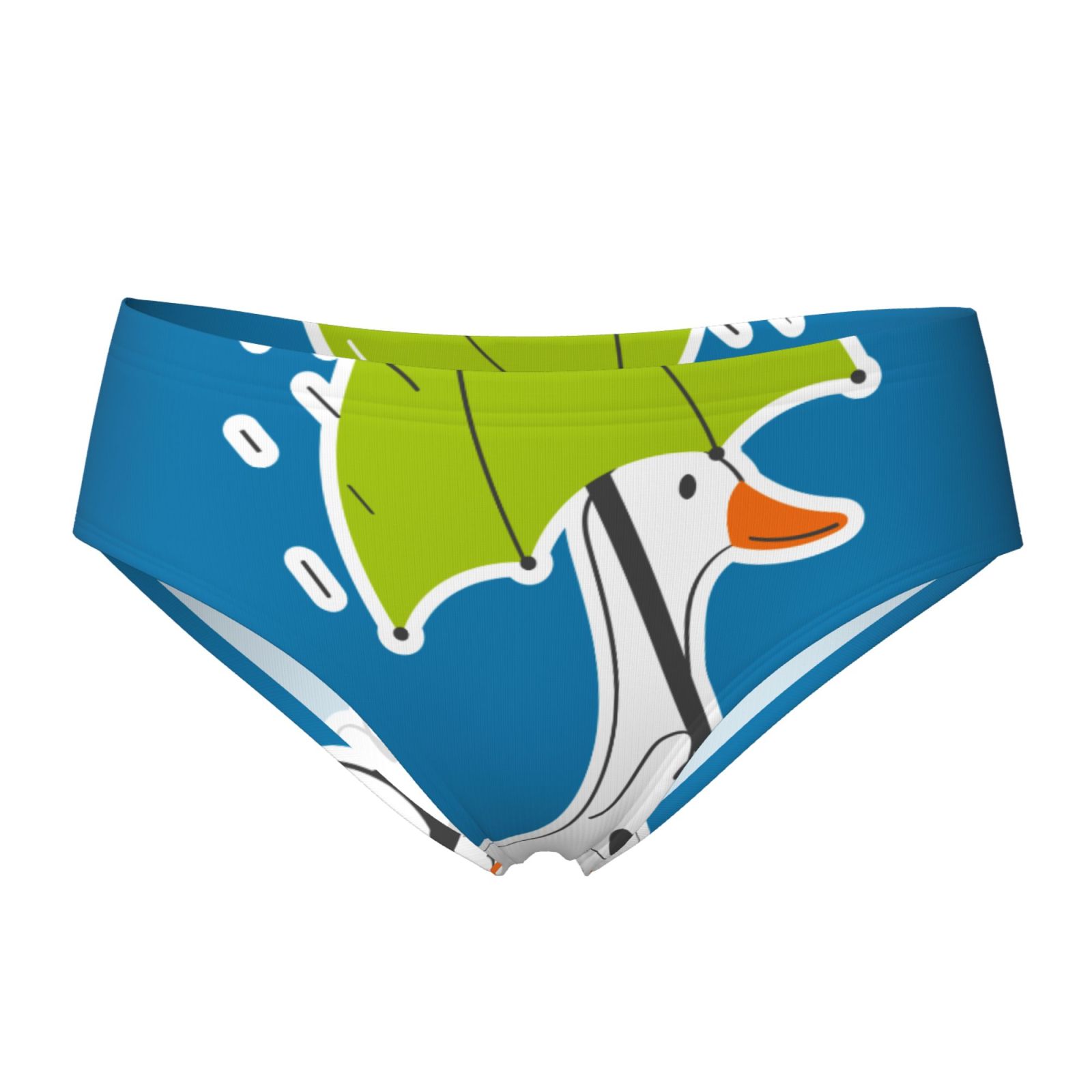 Vsdgher Goose Holding an Umbrella Pattern Women's Underwear Low Waisted ...