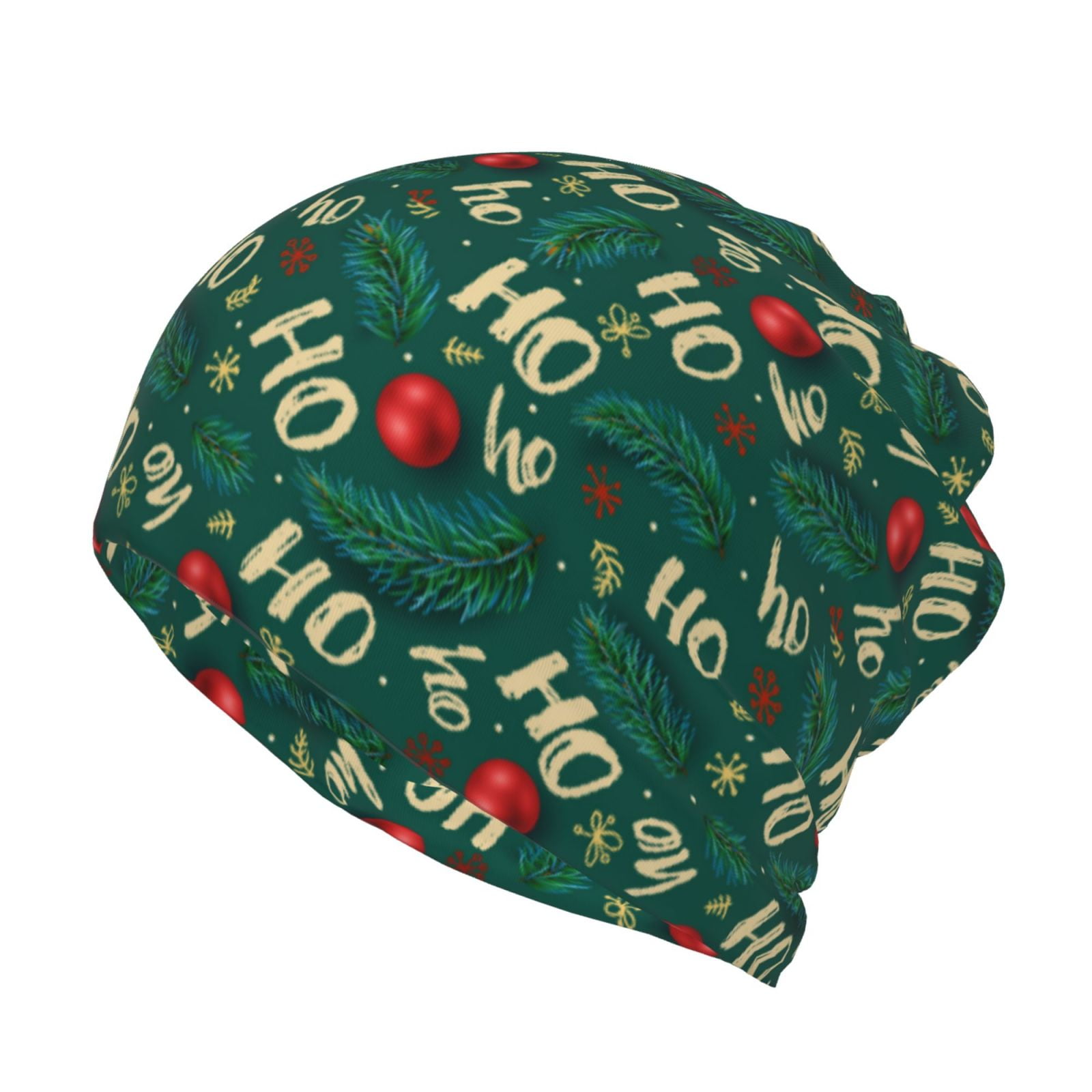 Vsdgher Green Background With Ho Slouchy Beanie Hat for Men/Women ...