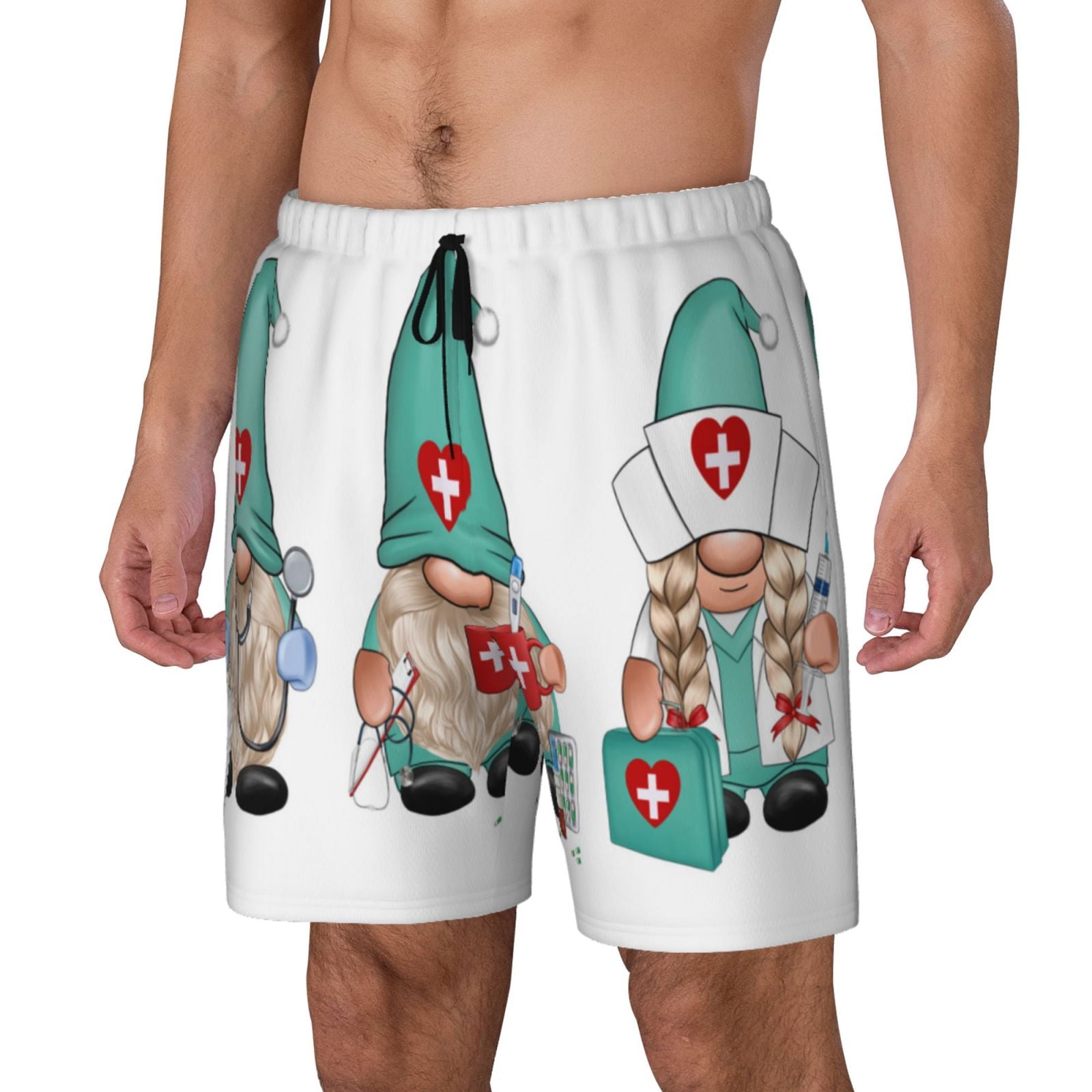 Vsdgher Guomei doctor for Mens Swim Trunks with Compression Liner Swim ...