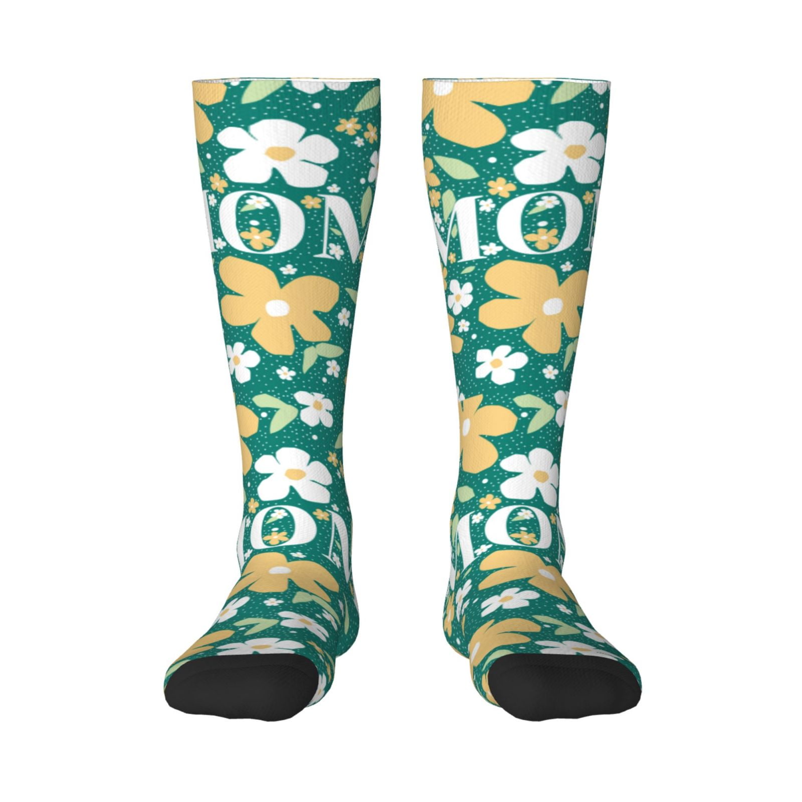 Vsdgher Happy Mother's Day1 Print Thigh High Socks Extra Long Stretchy ...