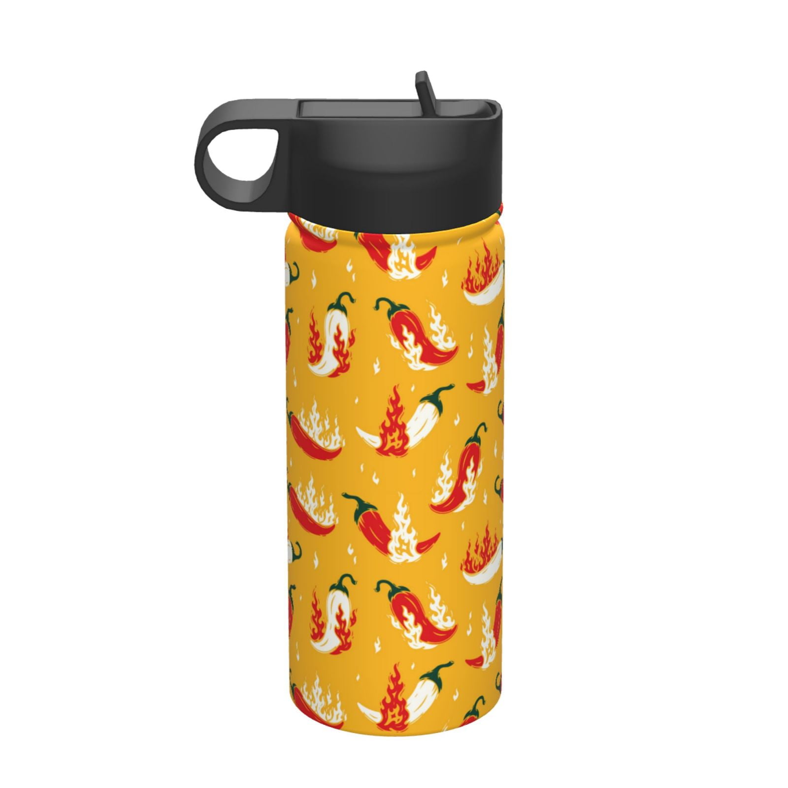 Vsdgher Hot Chilli for Insulated Stainless Steel Water Bottle,18oz ...