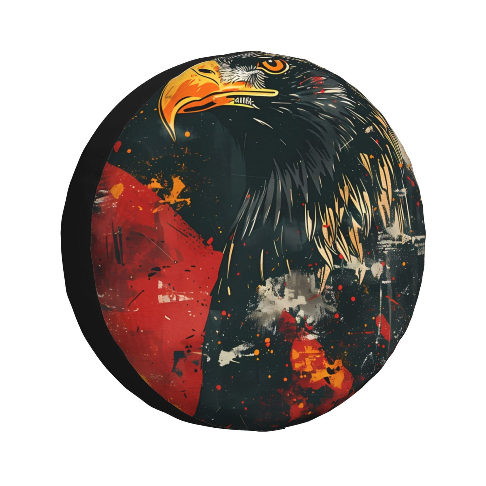 Vsdgher Ink Style Bald Eagle for Spare Tire Cover, Tire Wheel Protector ...