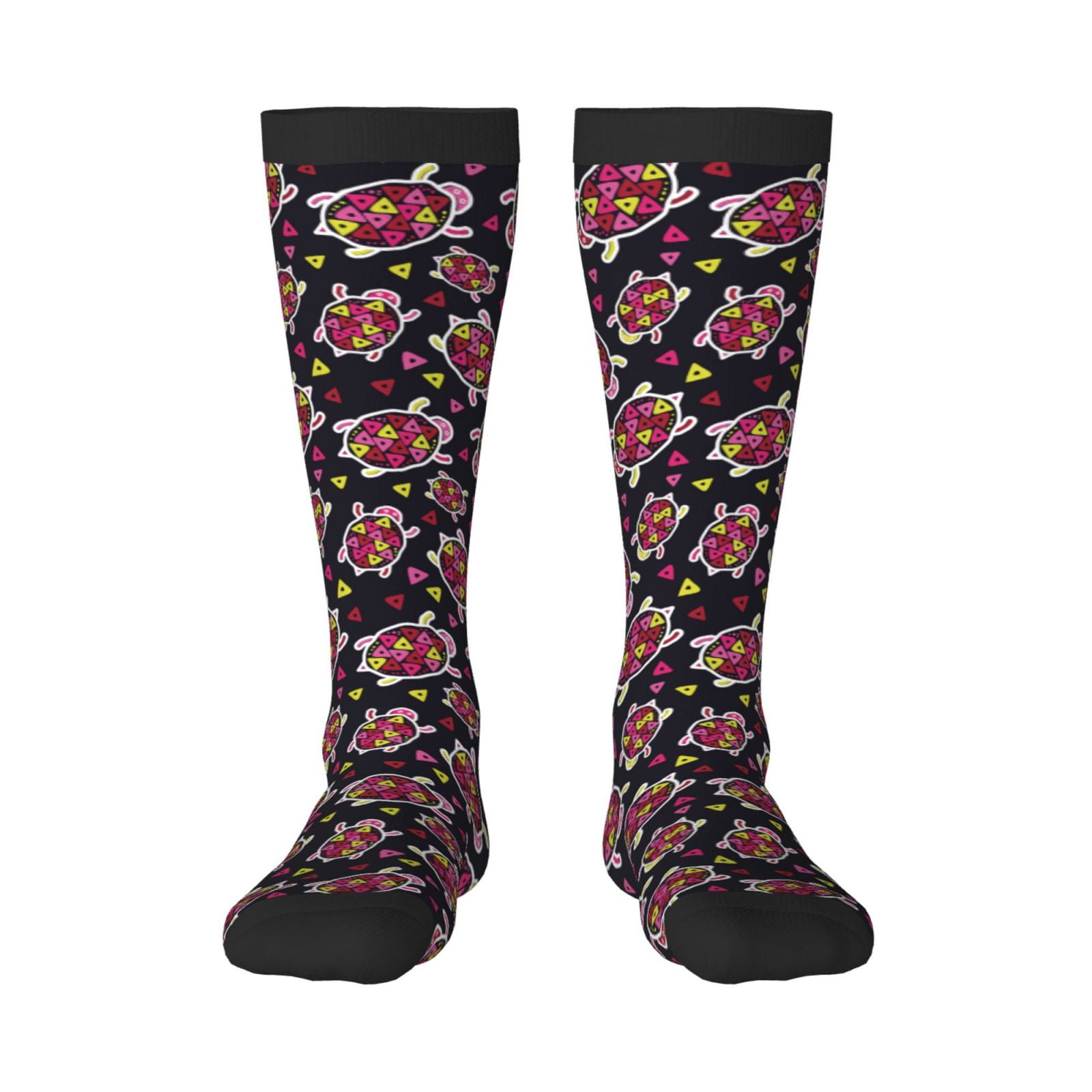 Vsdgher Ladybug Print Thigh High Socks Extra Long Stretchy Sock Women ...