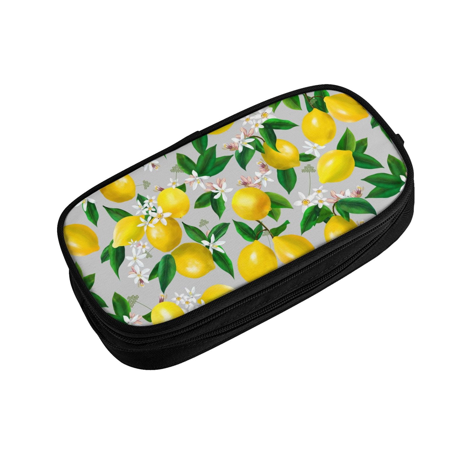 Vsdgher Lemon Seamless Pattern Oil Painting Effect Print Large Capacity ...