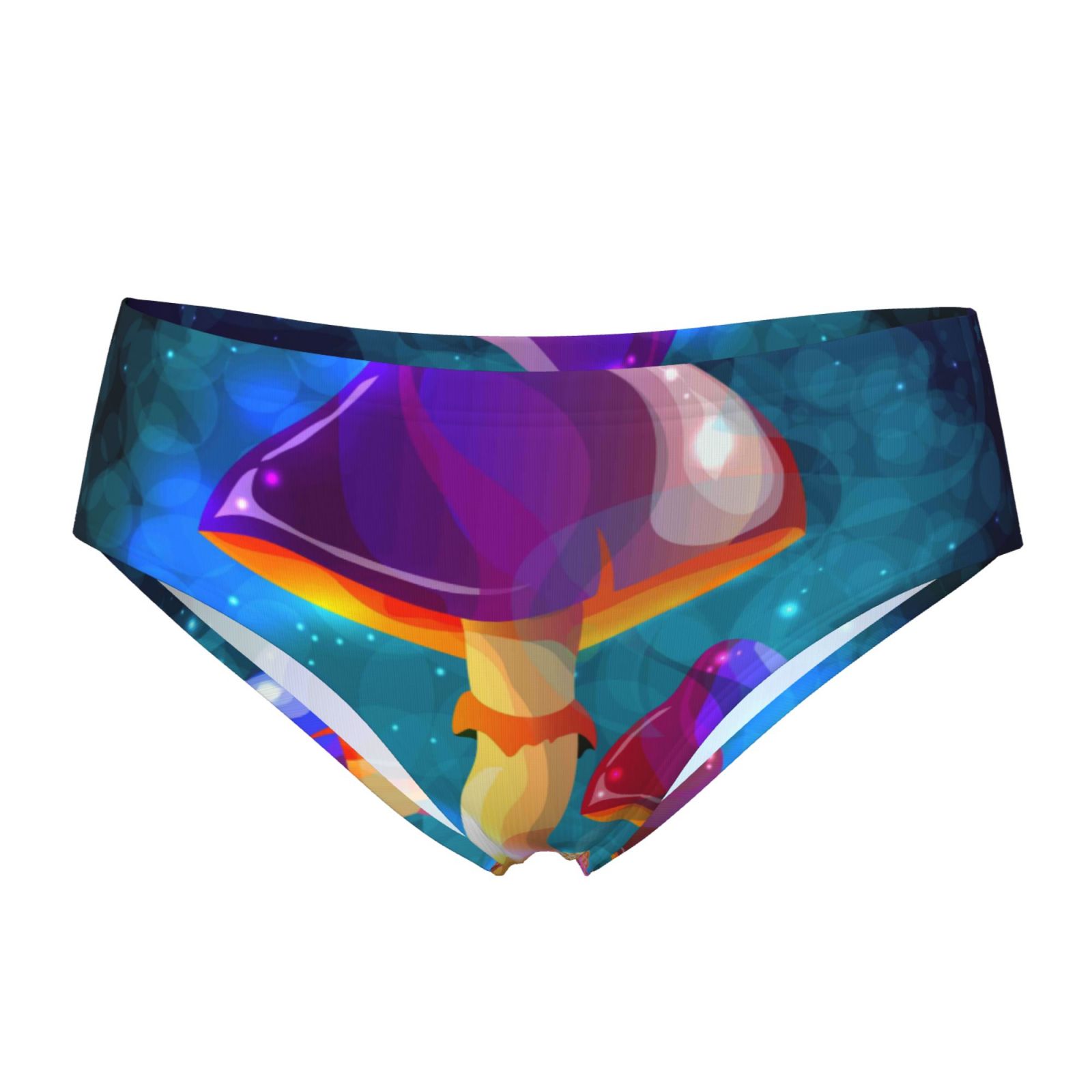 Vsdgher Magic Mushrooms ,Fireflies Pattern Women's Underwear Low ...