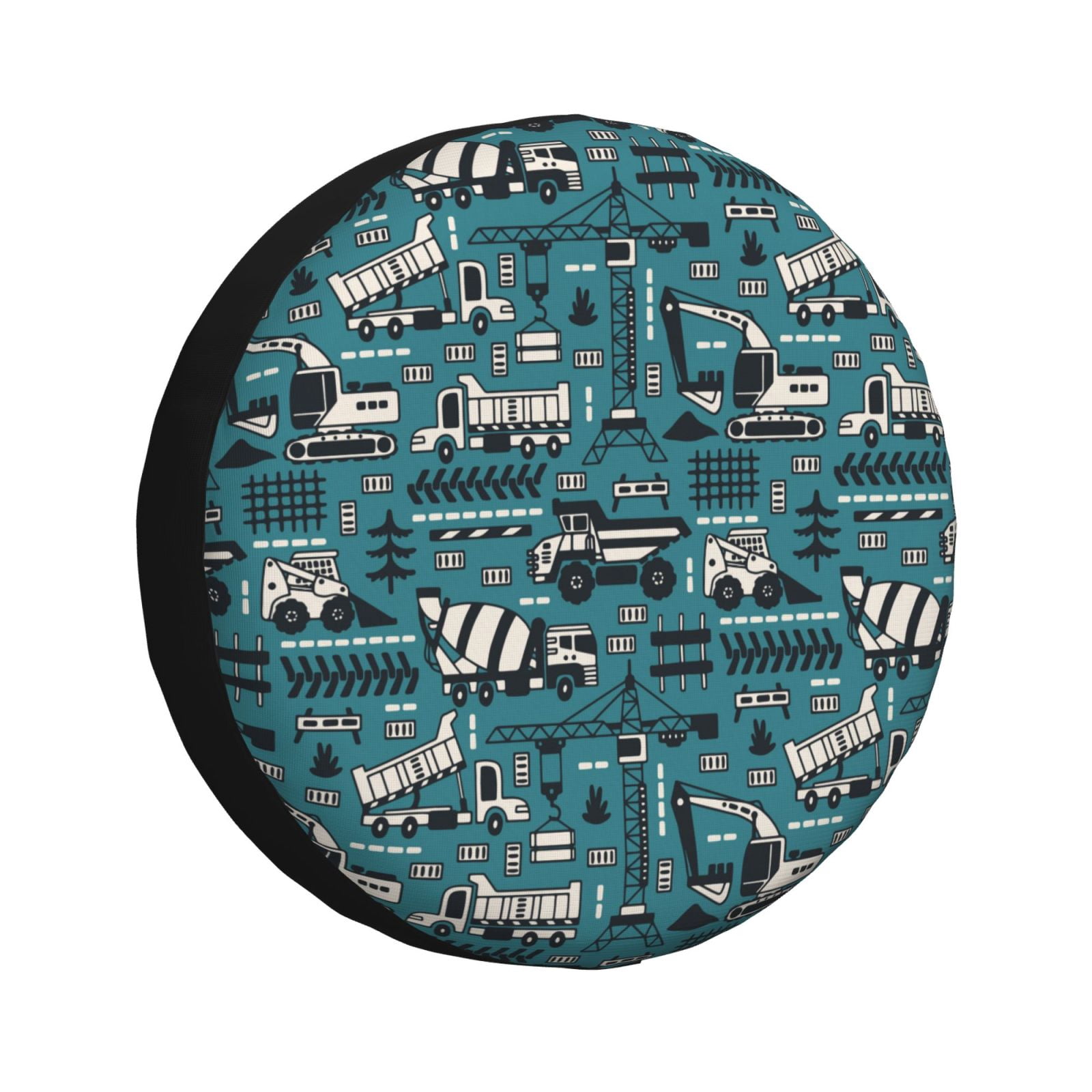Vsdgher Modern Excavator for Spare Tire Cover, Tire Wheel Protector ...