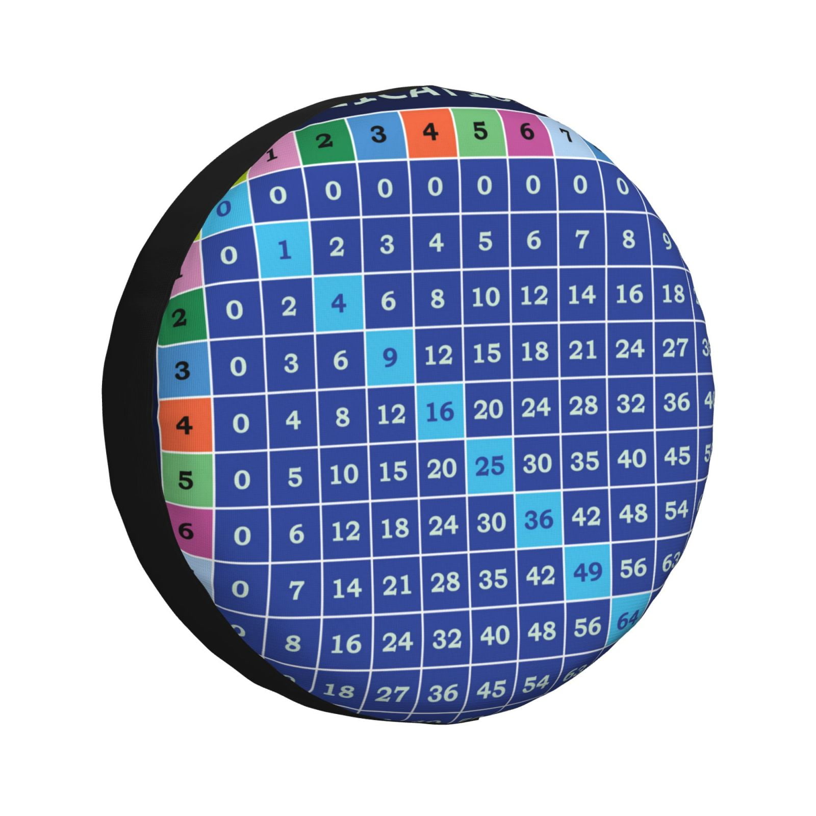 Vsdgher Multiplication Table for Spare Tire Cover, Tire Wheel Protector ...