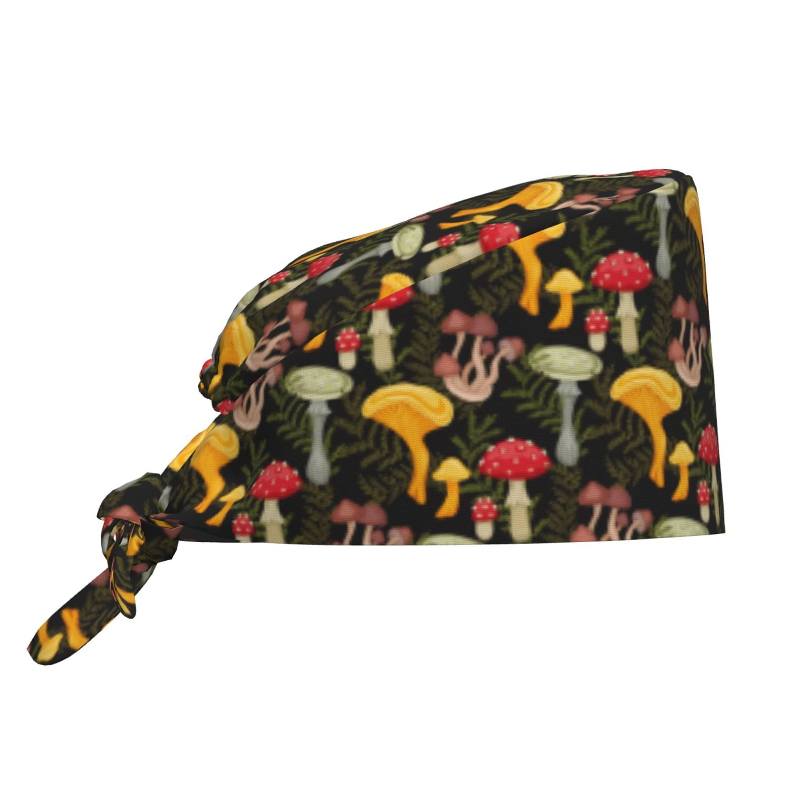 Vsdgher Mushrooms And Fern Stems Men Women Adjustable Cap Working Hat ...