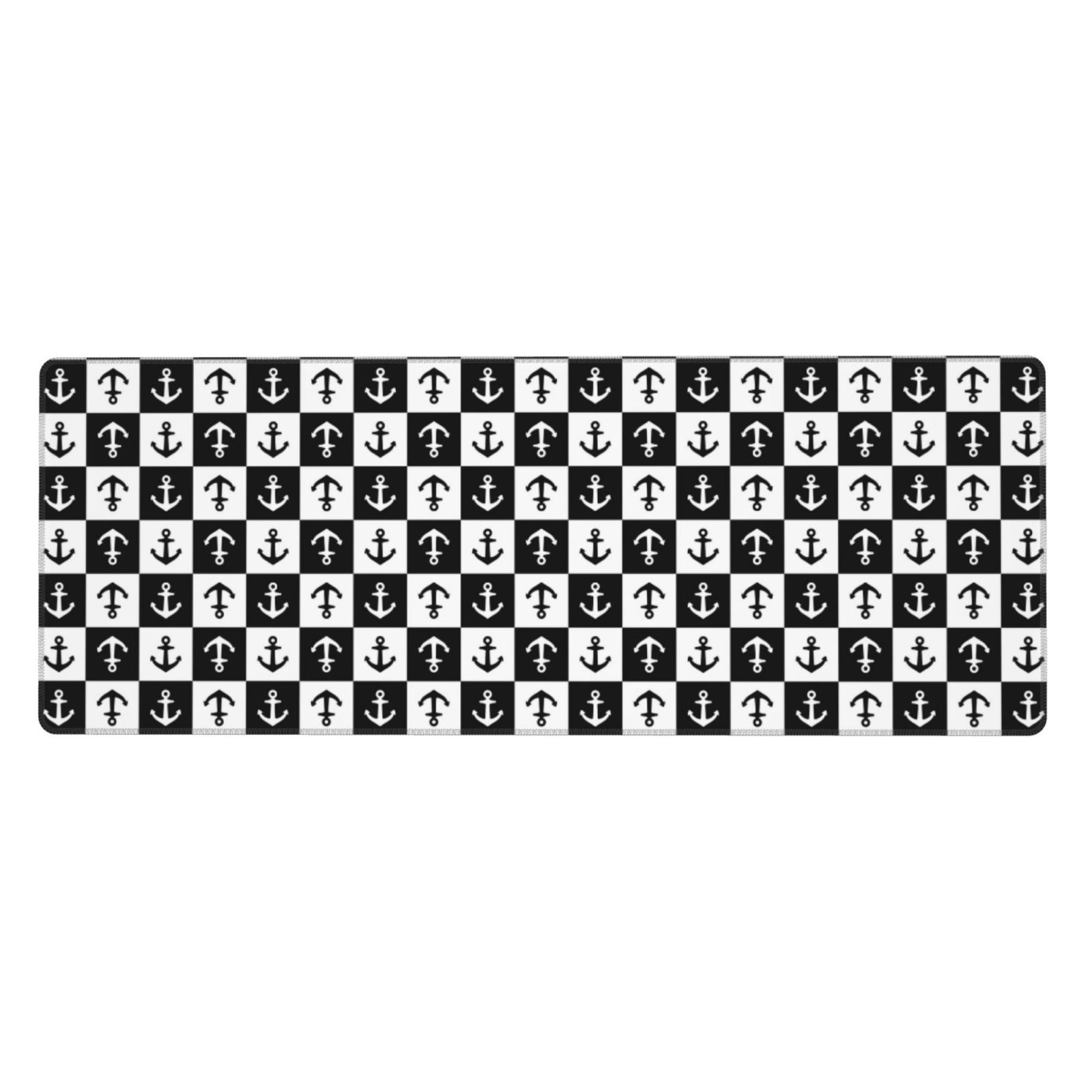 Vsdgher Nautical Anchors1 for Mouse Pad with Stitched Edges,Desk mat ...