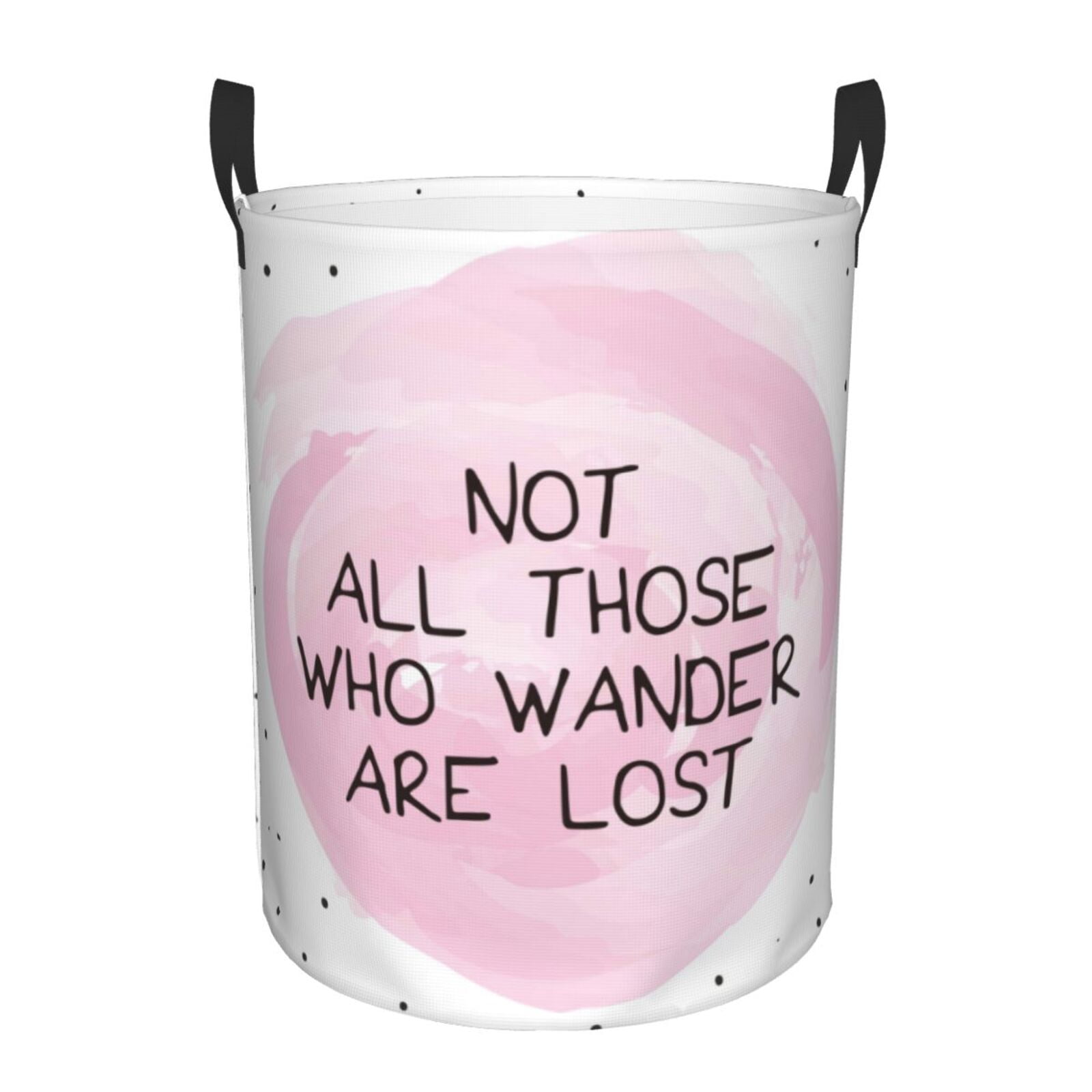 Vsdgher Not All Those Who Wander Are Lost Waterproof Round Large ...