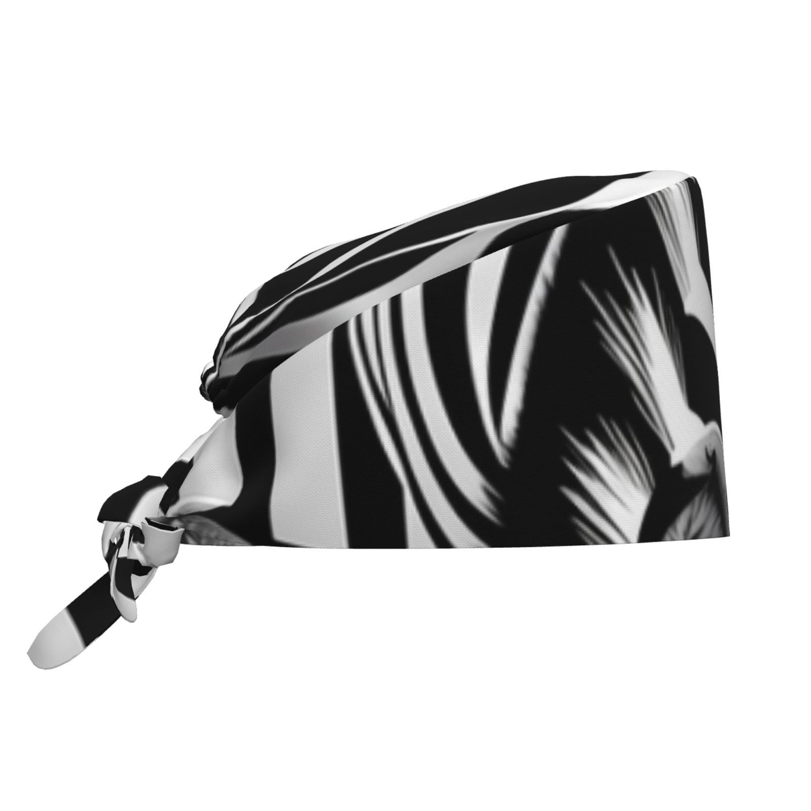 Vsdgher Optical Zebra Illusion Men Women Adjustable Cap Working Hat Tie ...