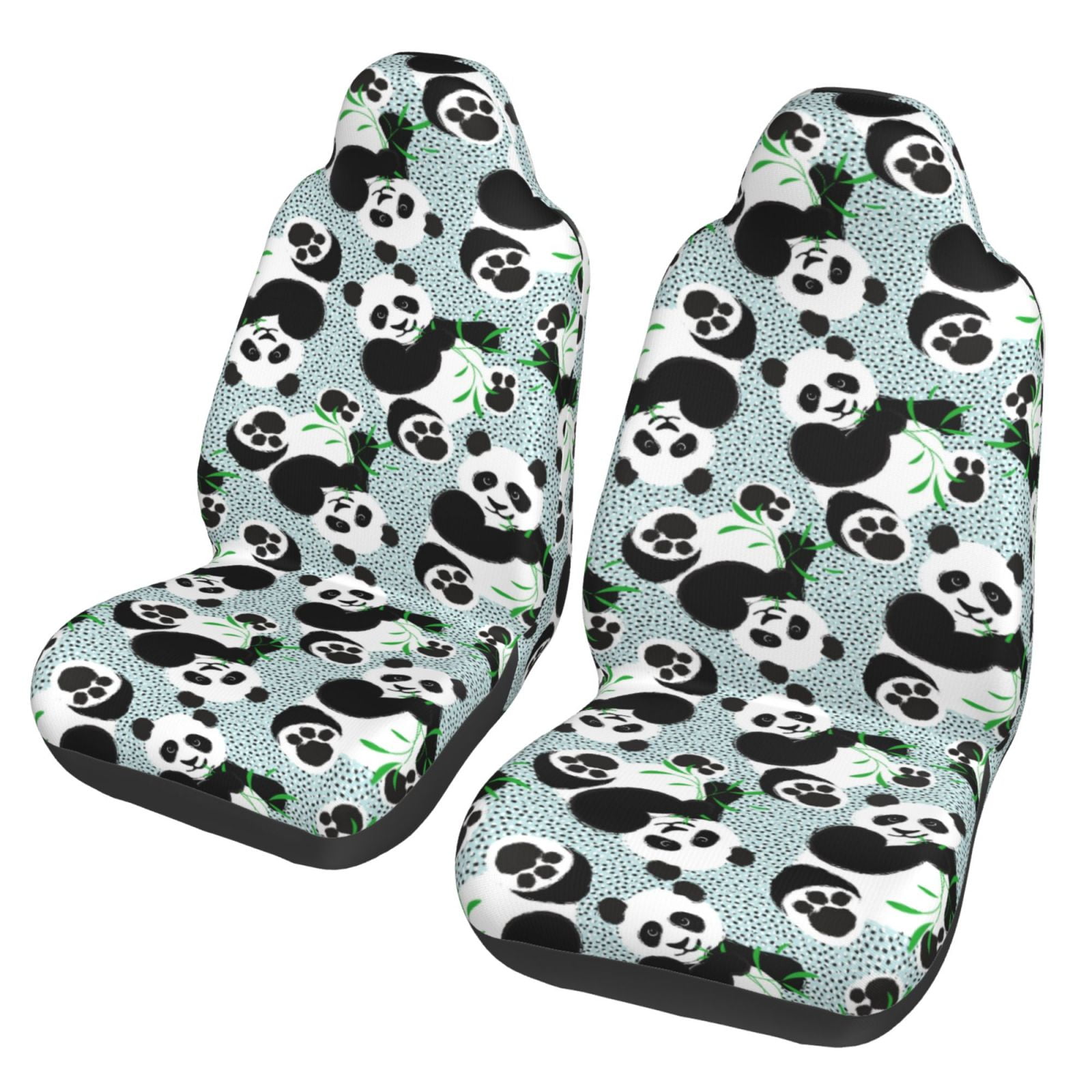 Vsdgher Panda And Eucalyptus Automotive Seat Covers for Cars Trucks and ...