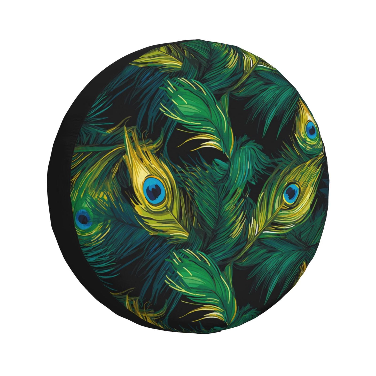 Vsdgher Peacock Feathers2 for Spare Tire Cover, Tire Wheel Protector ...