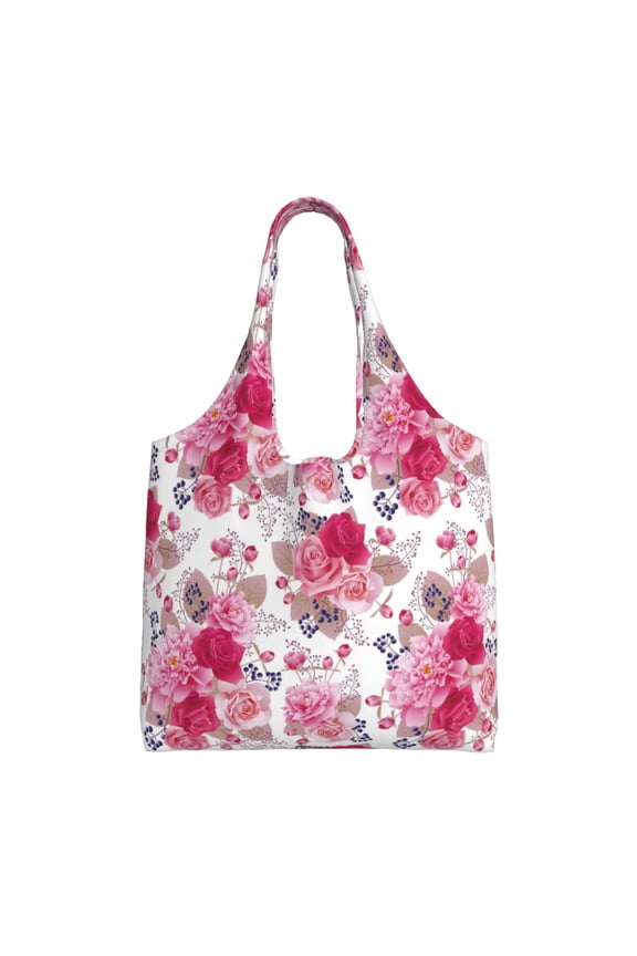 Poppies And Peonies Bags