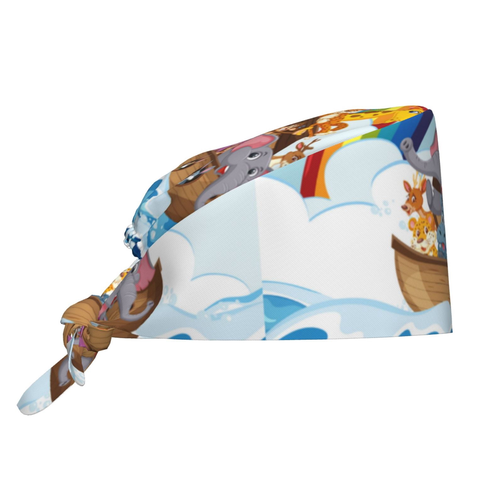 Vsdgher Rainbow Animals on Noah's Ark Men Women Adjustable Cap Working ...